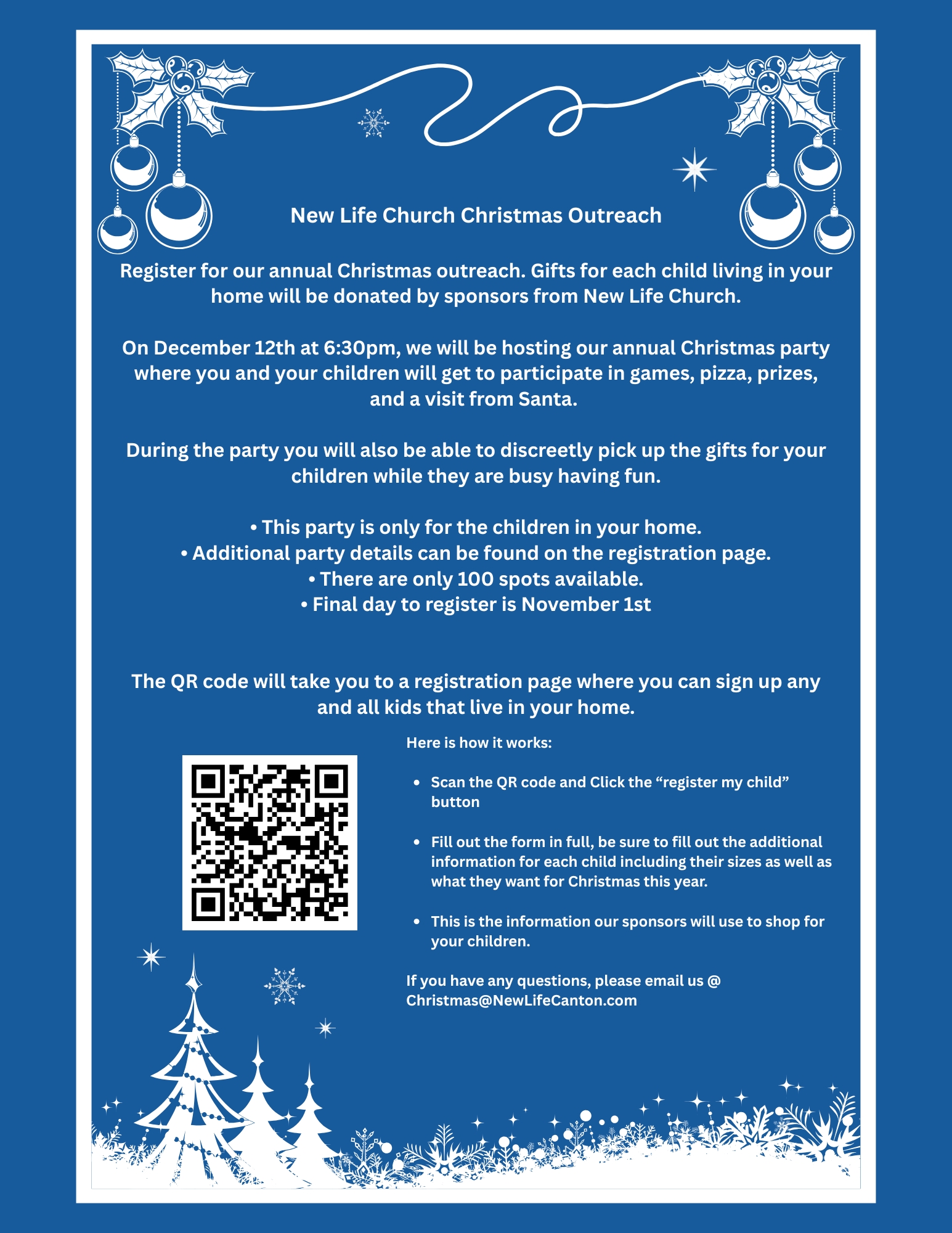 New Life Church Christmas Outreach