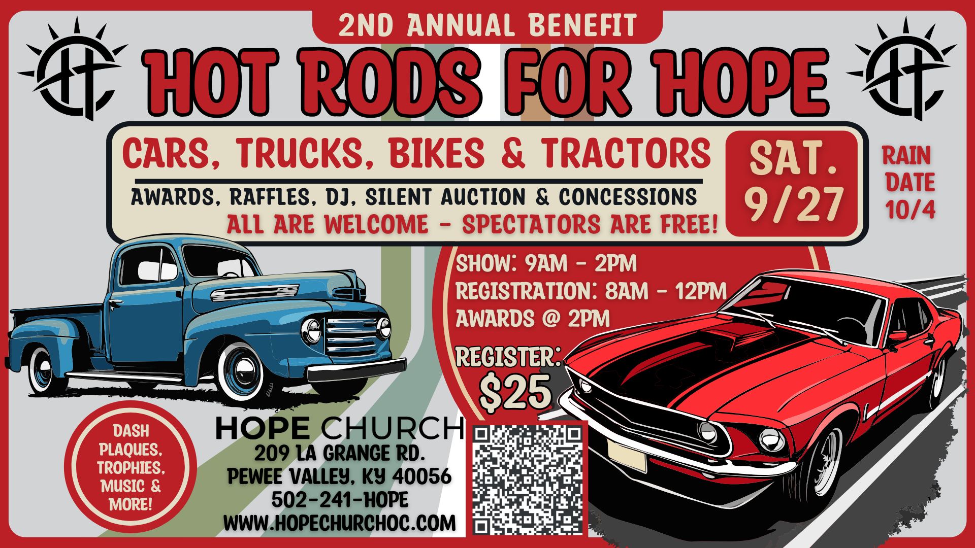 Hot Rods for Hope Car Show | HOPE Church