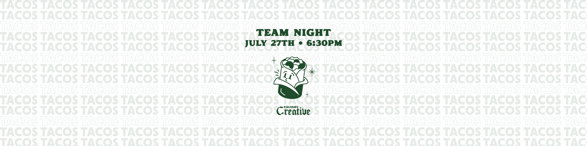 Creative Team Night | We Are Calvary