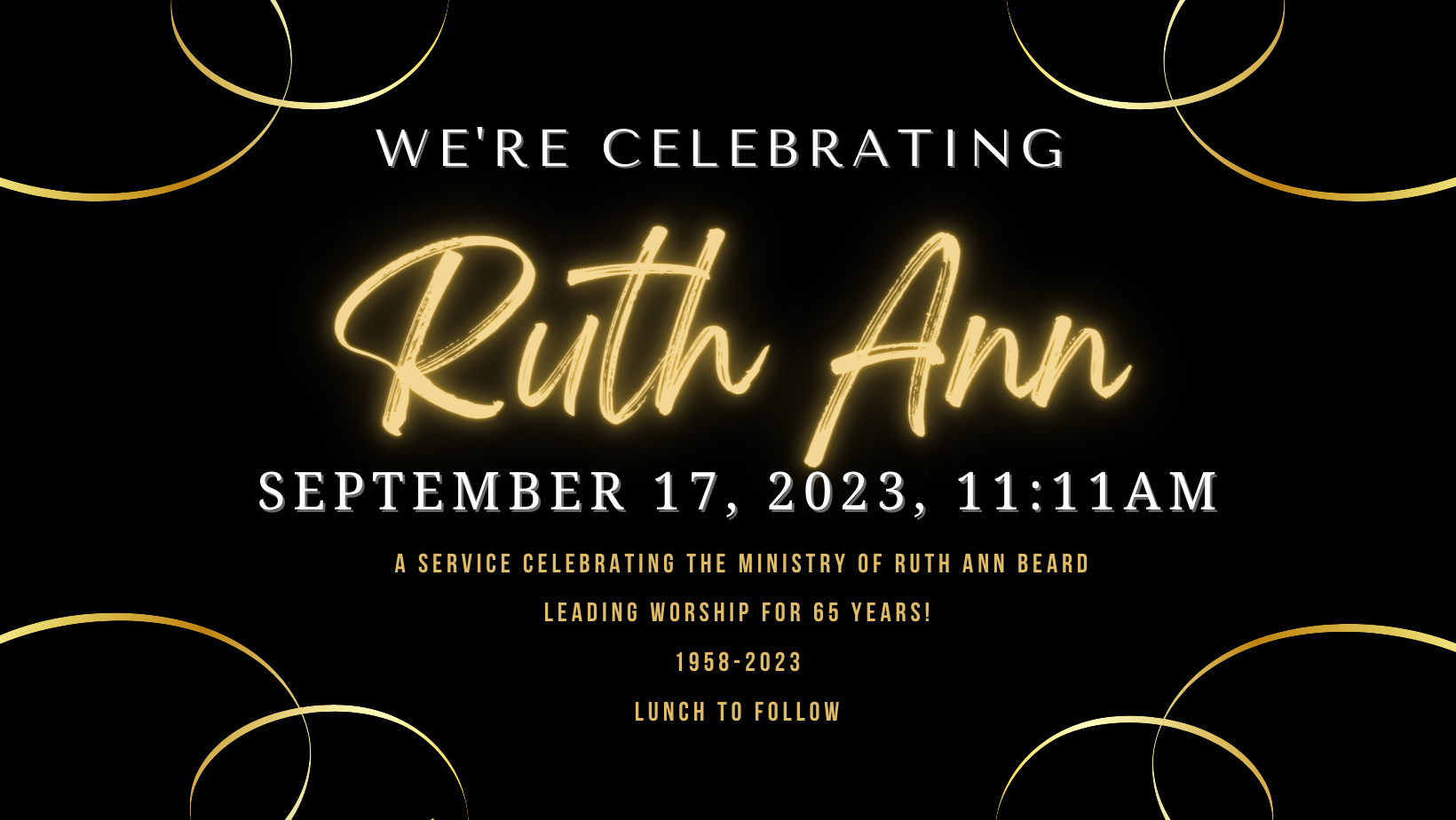 Ruth Ann Celebration | Crestwood United Methodist Church