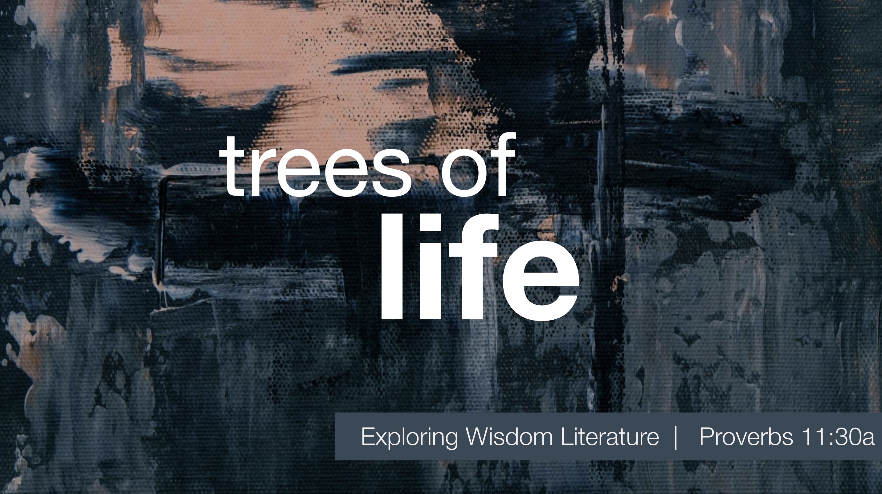 Proverbs 11:30a – Trees of Life – Mike Anderson | KW Redeemer
