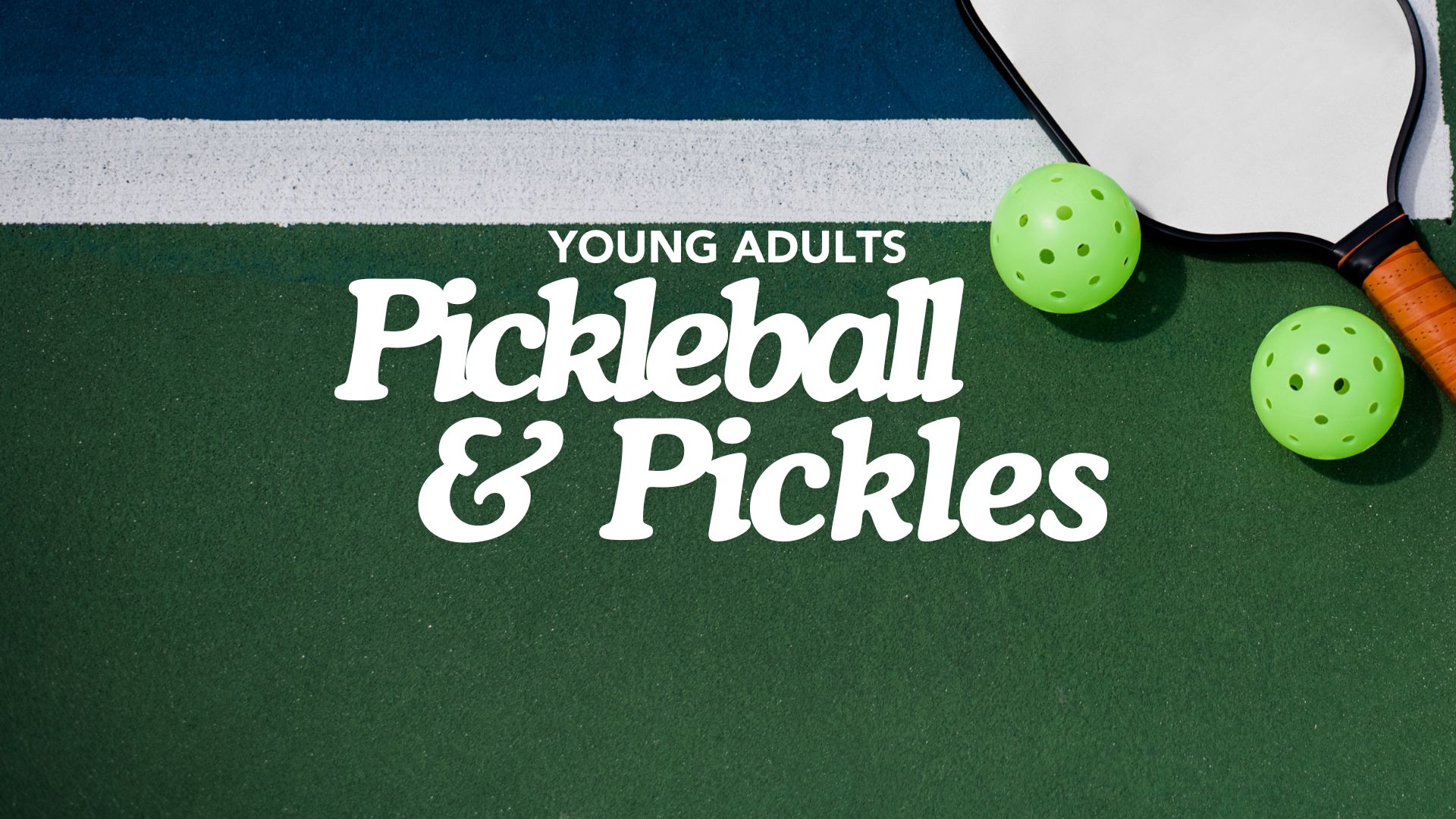 Young Adults Pickleballs & Pickles | Mosaic Seattle