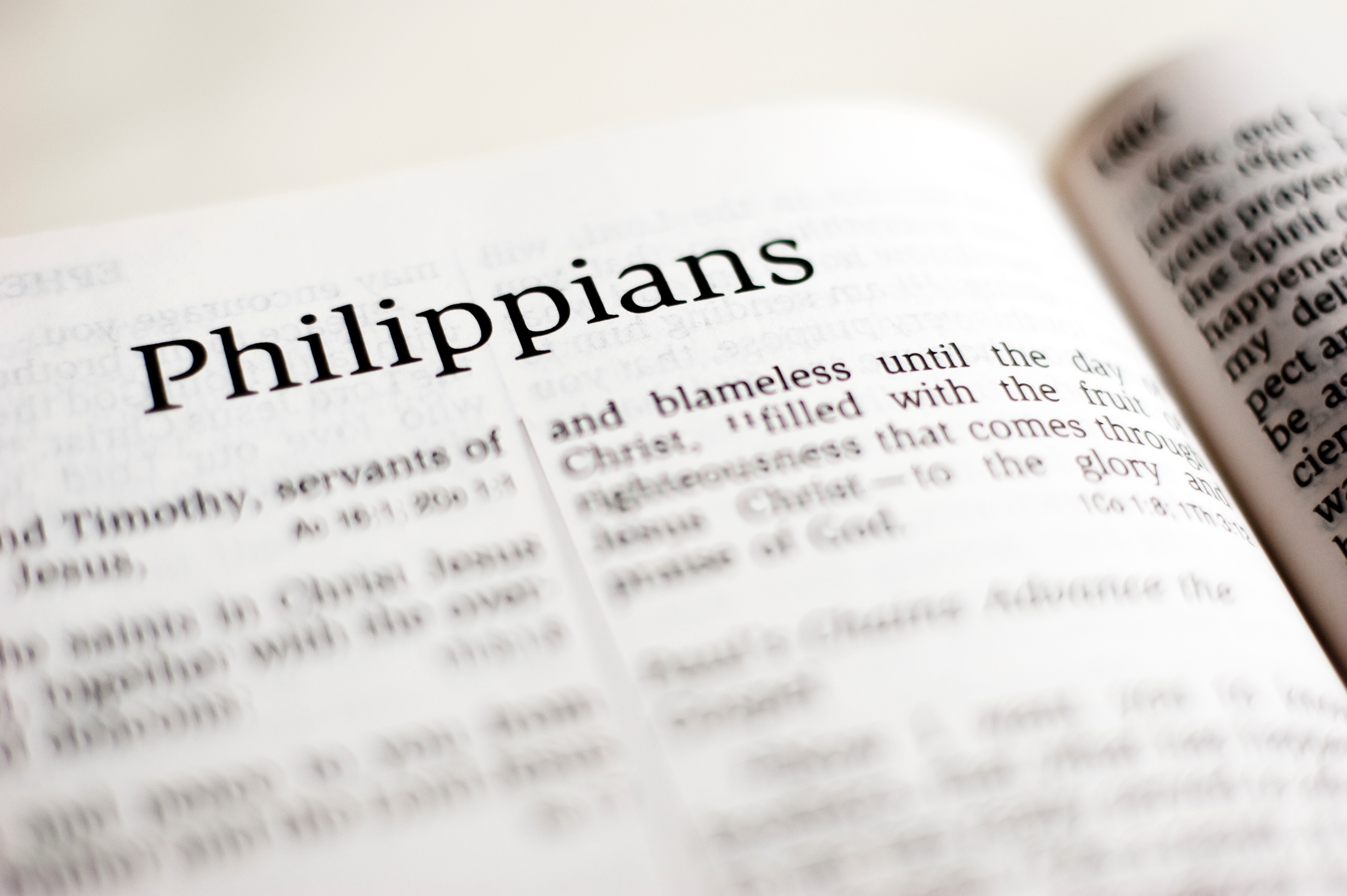 Philippians 1 | Grace Fellowship Ministries