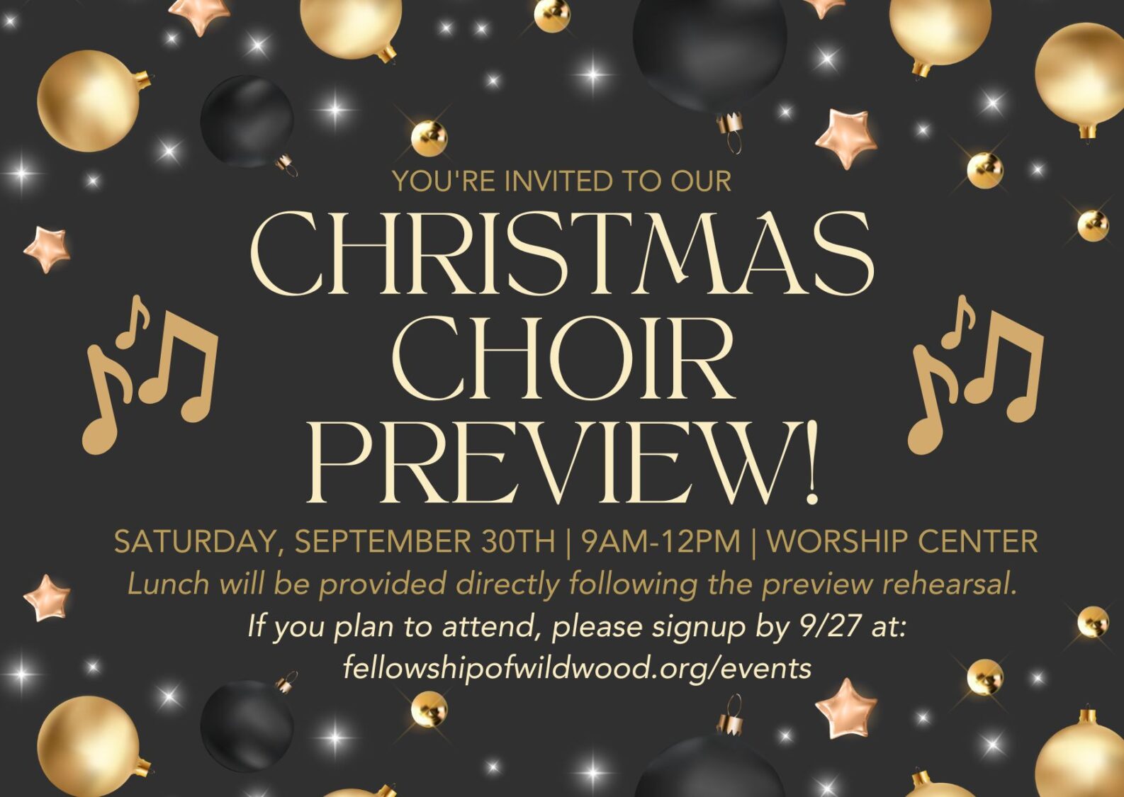 Christmas Choir Preview