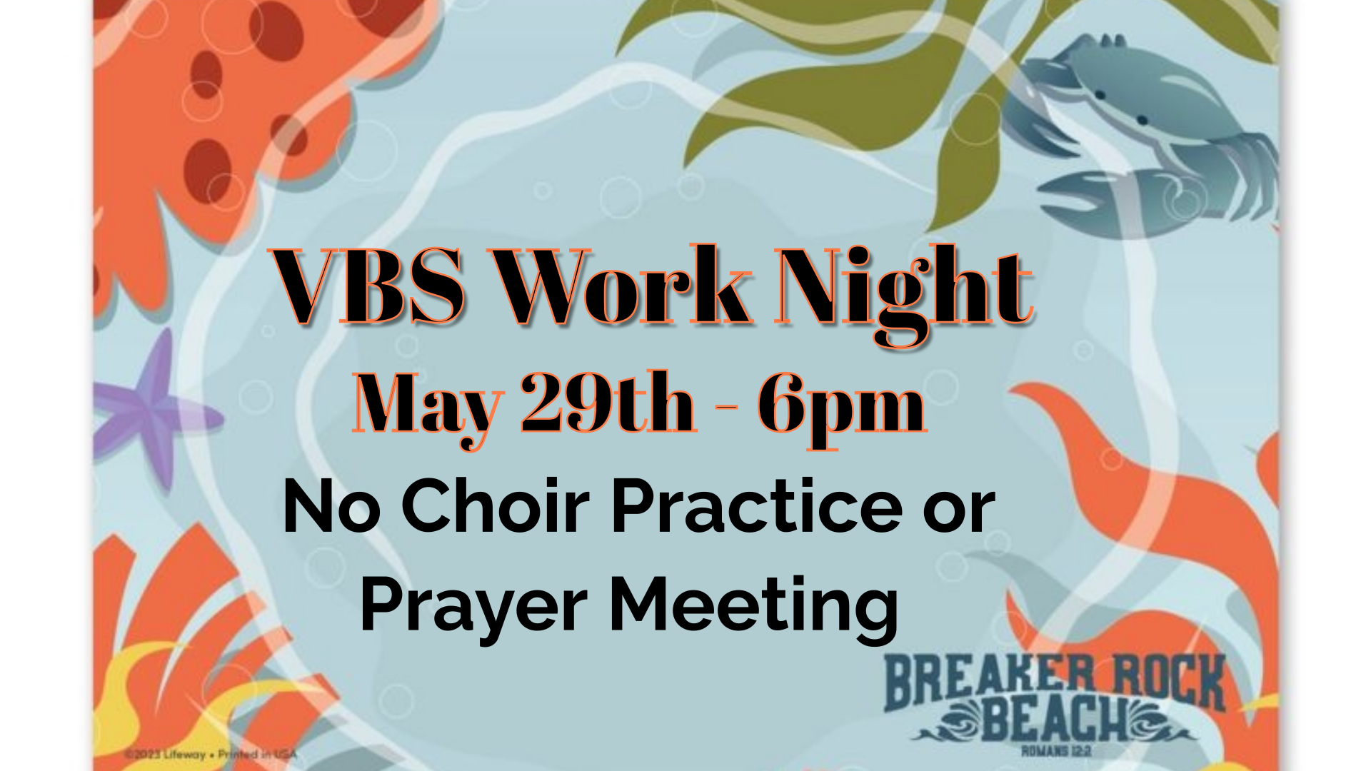 VBS 2024 Work Night | Southside Baptist Church