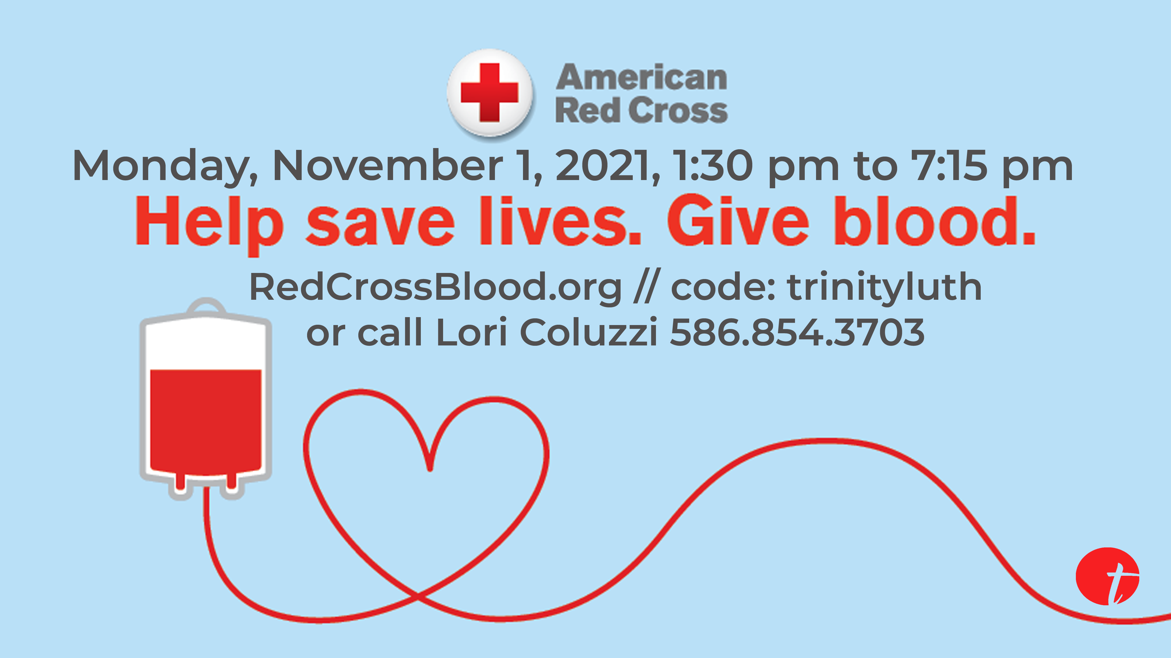 Red Cross Blood Drive | Trinity Lutheran Church & School