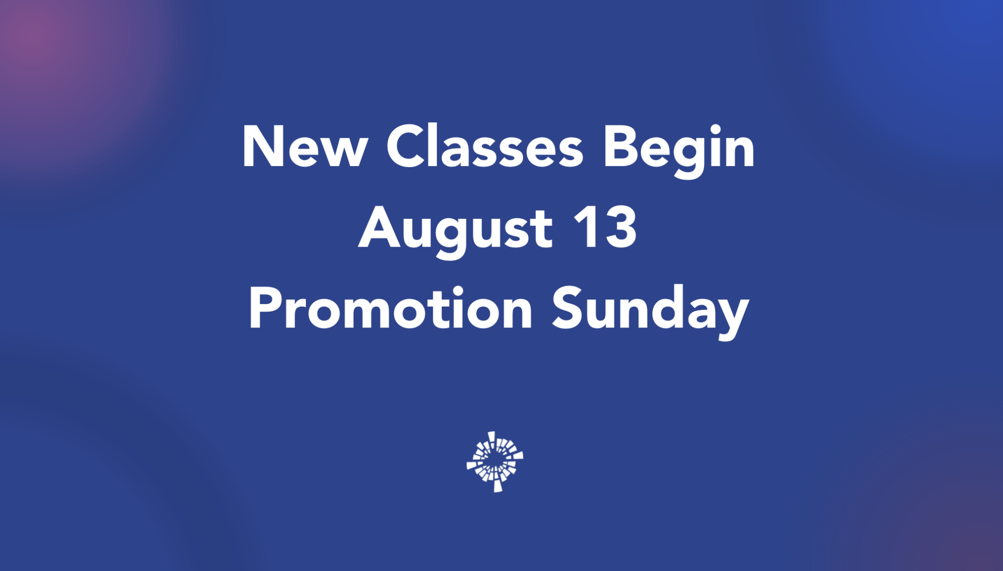 New Classes Begin | Harpeth Hills