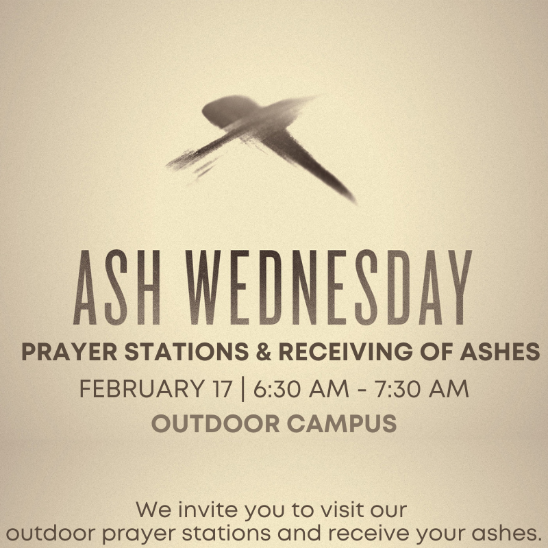 Ash Wednesday: Morning Prayer Stations & Receiving of Ashes | Kennesaw ...