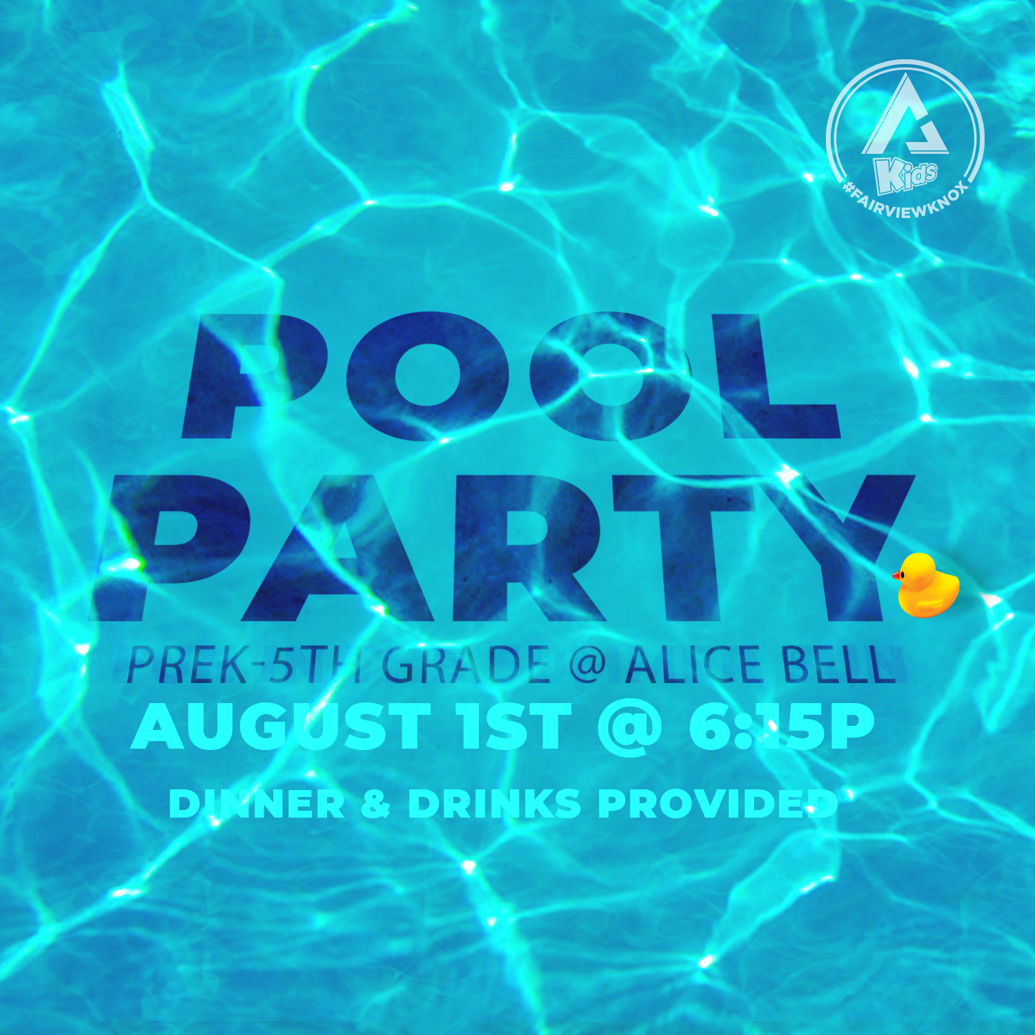 Kids – Pool Party | Fairview Baptist Church