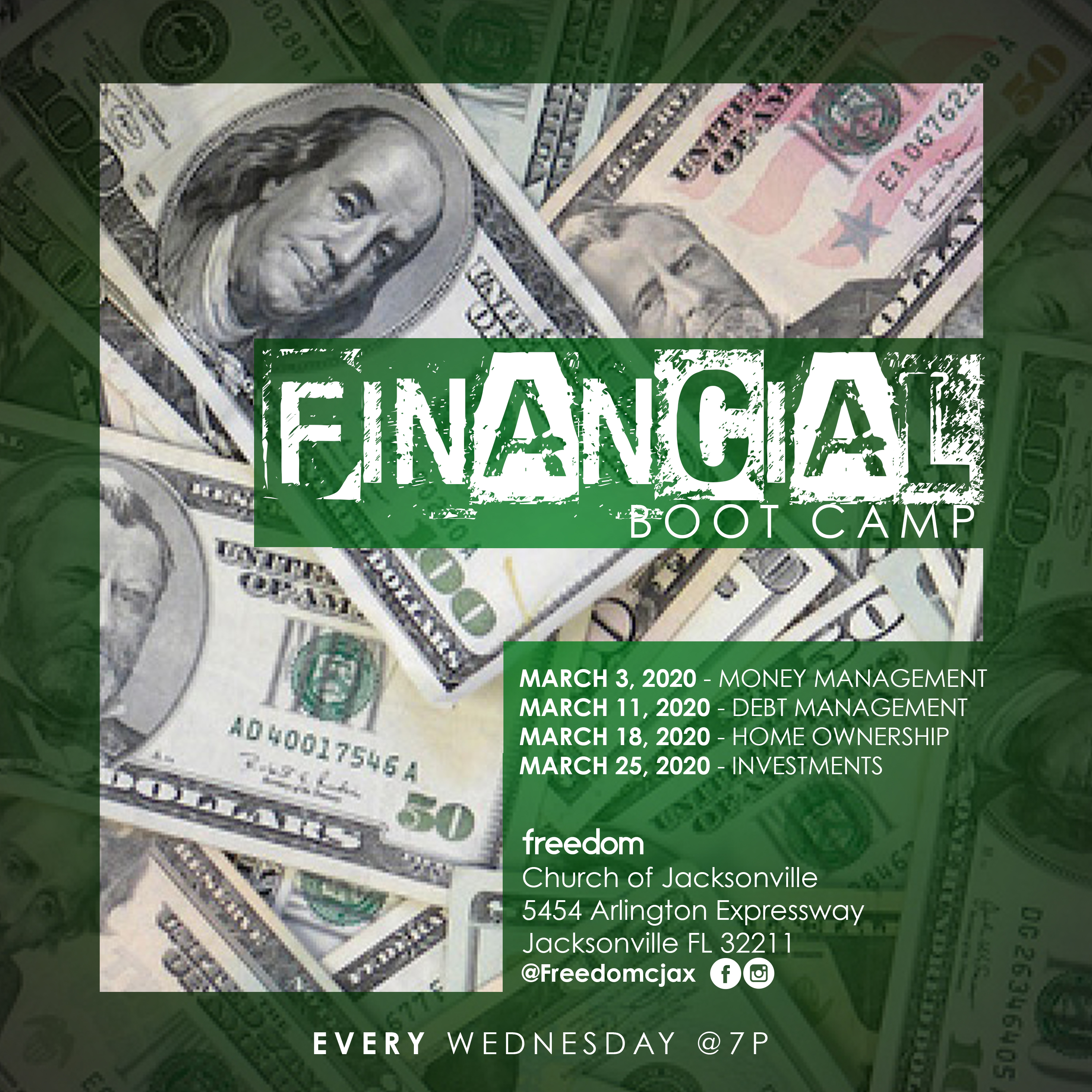 Financial Boot Camp | The Freedom Church of Jacksonville