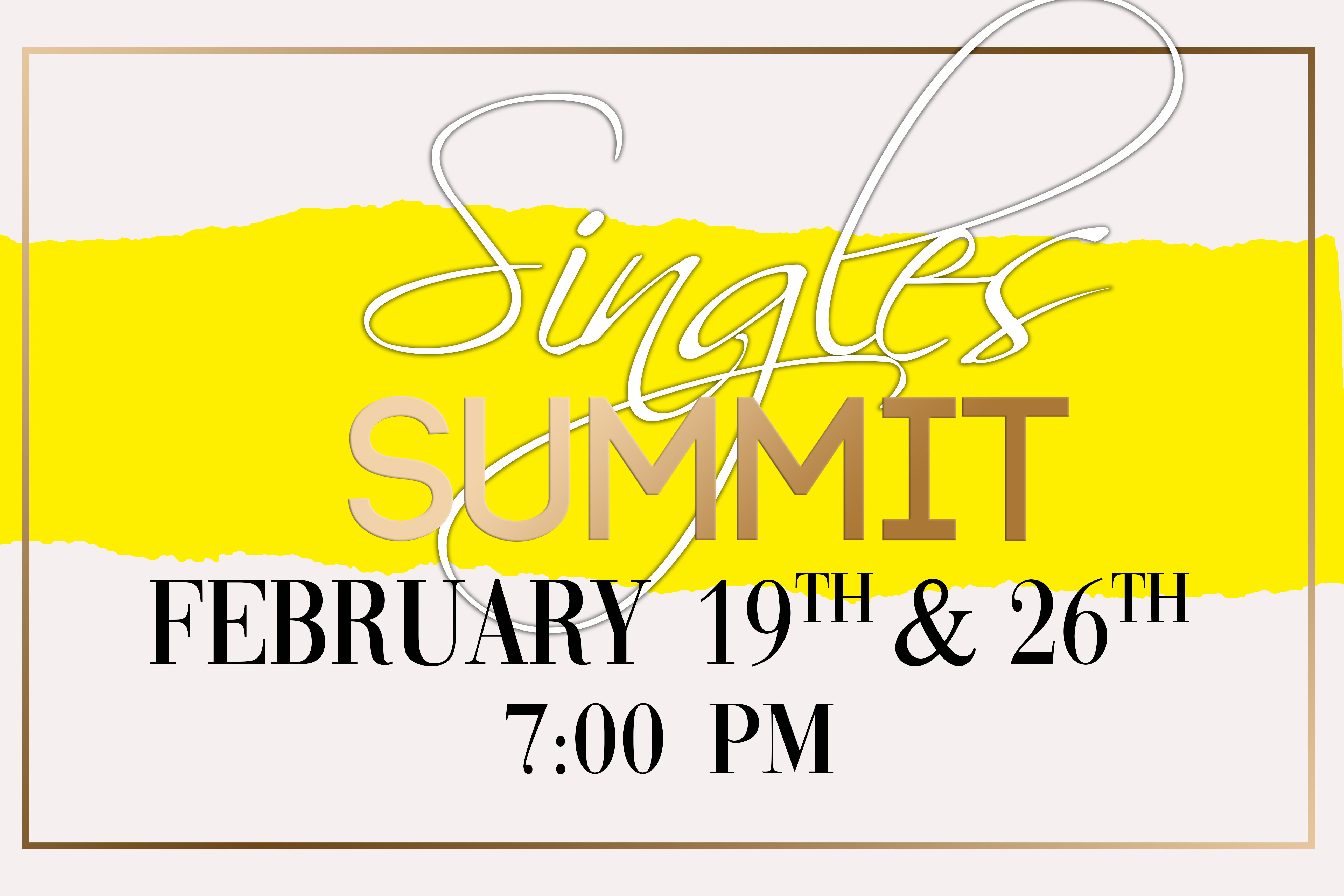 Singles’ Summit Part Two | The Freedom Church of Jacksonville