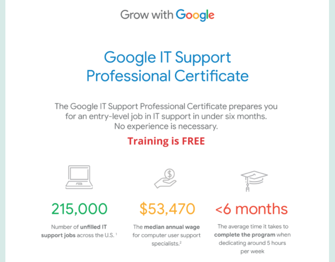 Free IT Training | Congdon Street Baptist Church
