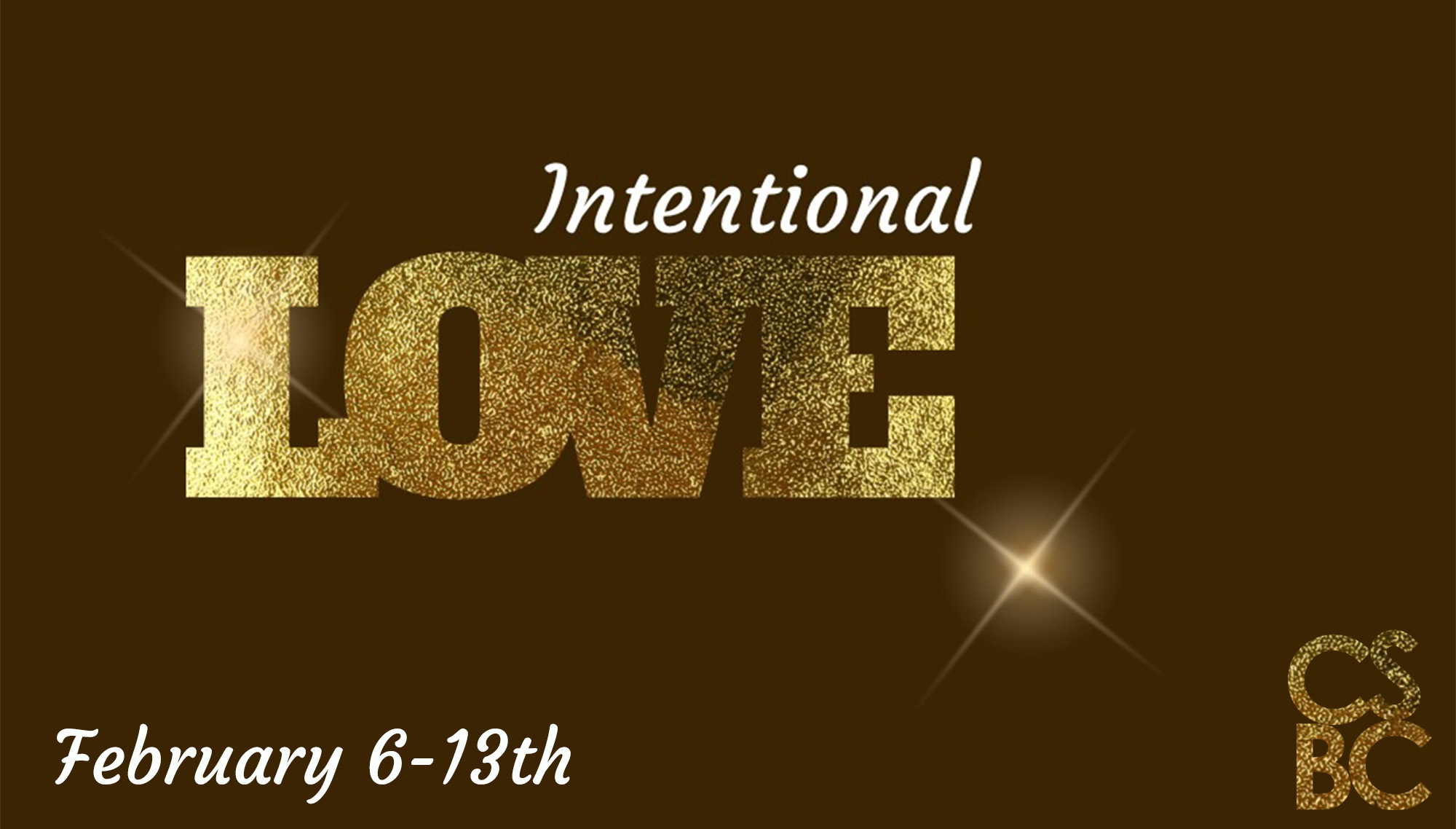 Intentional Love | Congdon Street Baptist Church