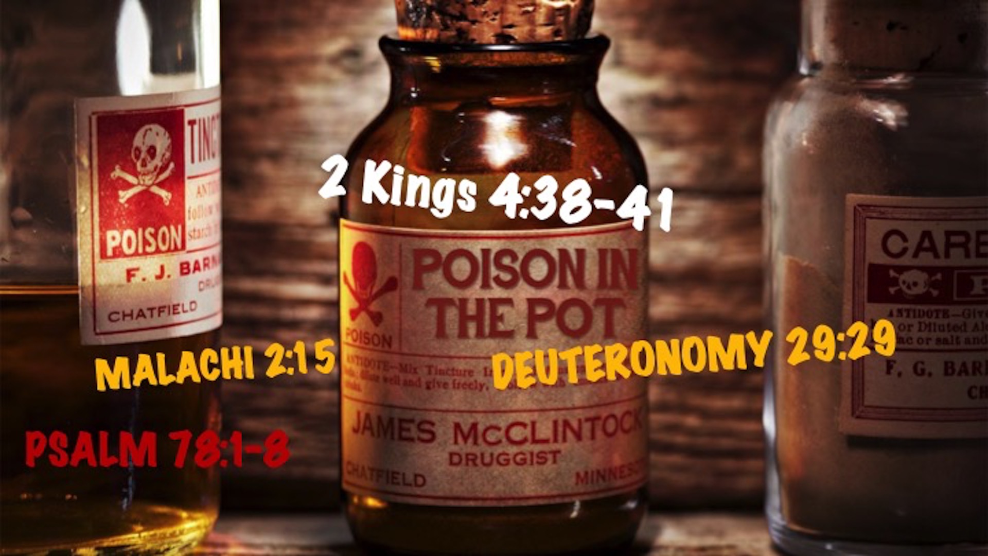 Poison In The Pot | Northwood Temple