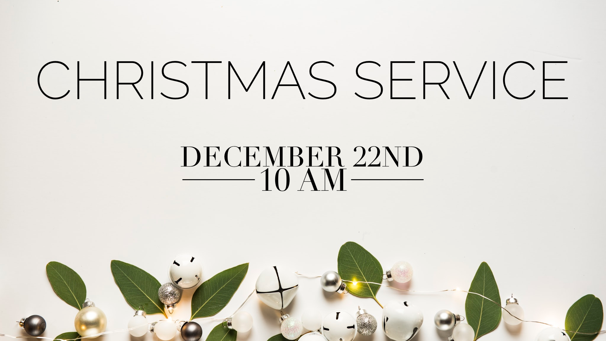 Christmas Sunday | Redeemer Baptist Church