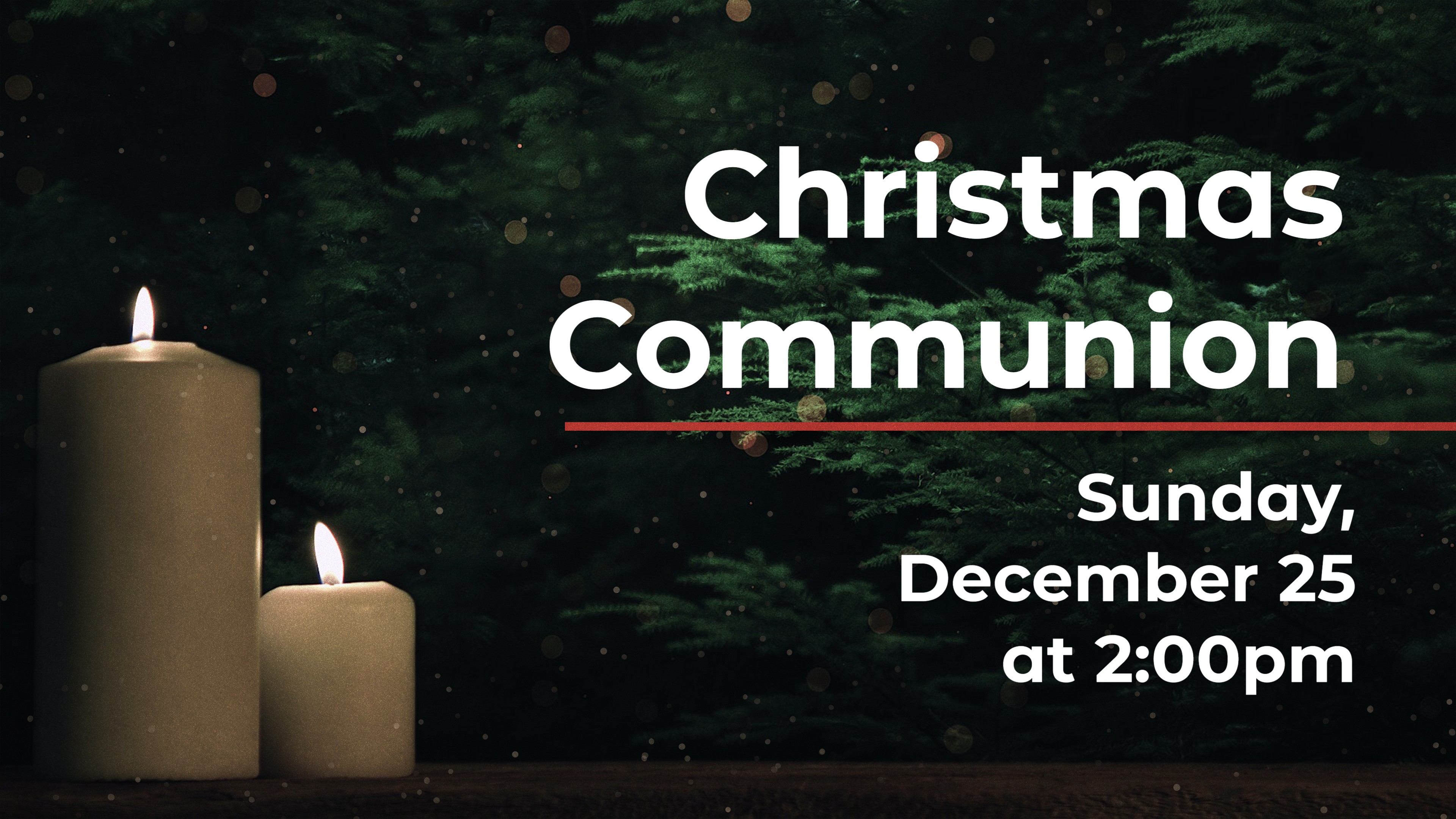Christmas Communion | Coosa Valley Church of God
