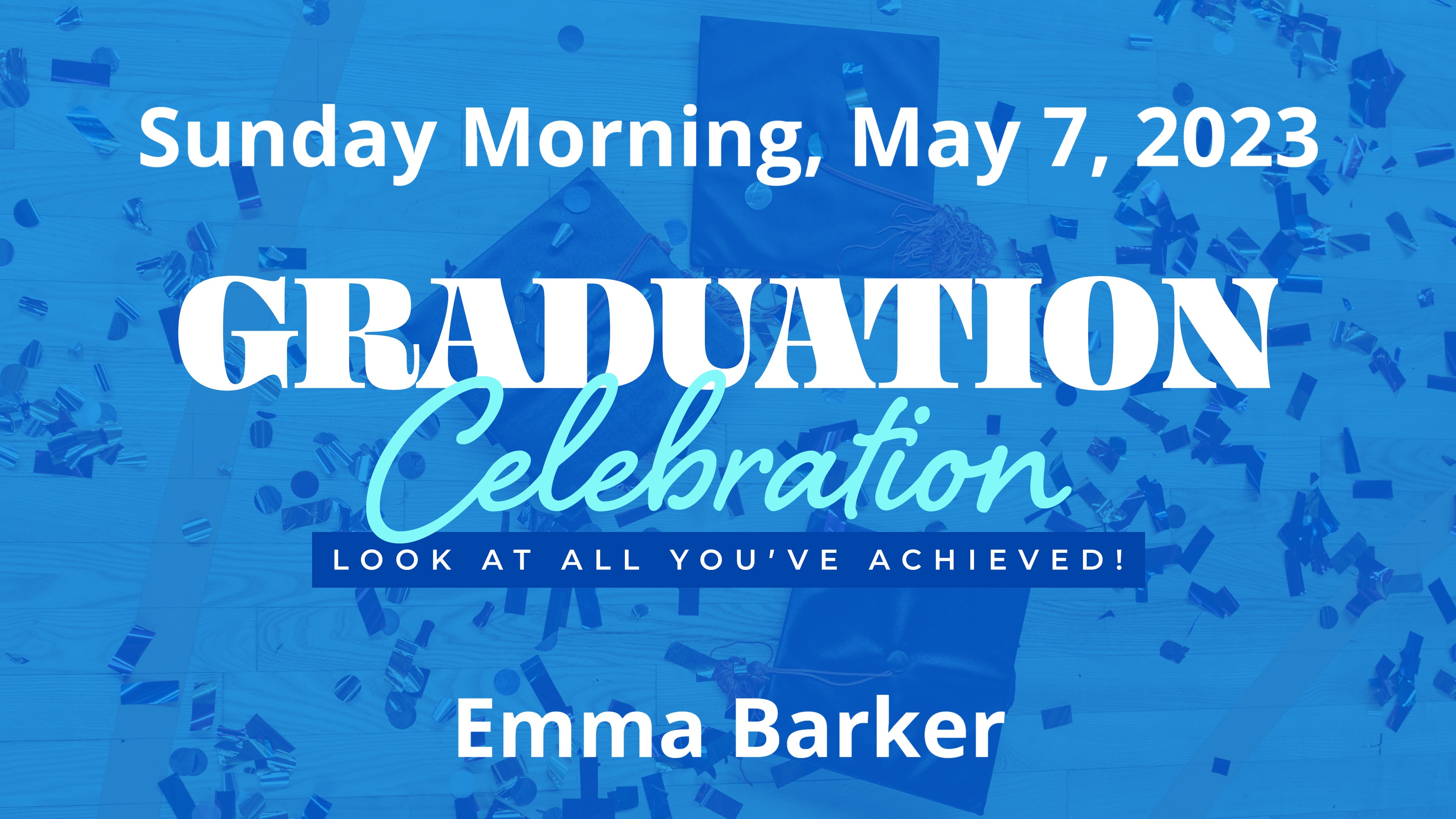 Graduation Recognition | Coosa Valley Church of God