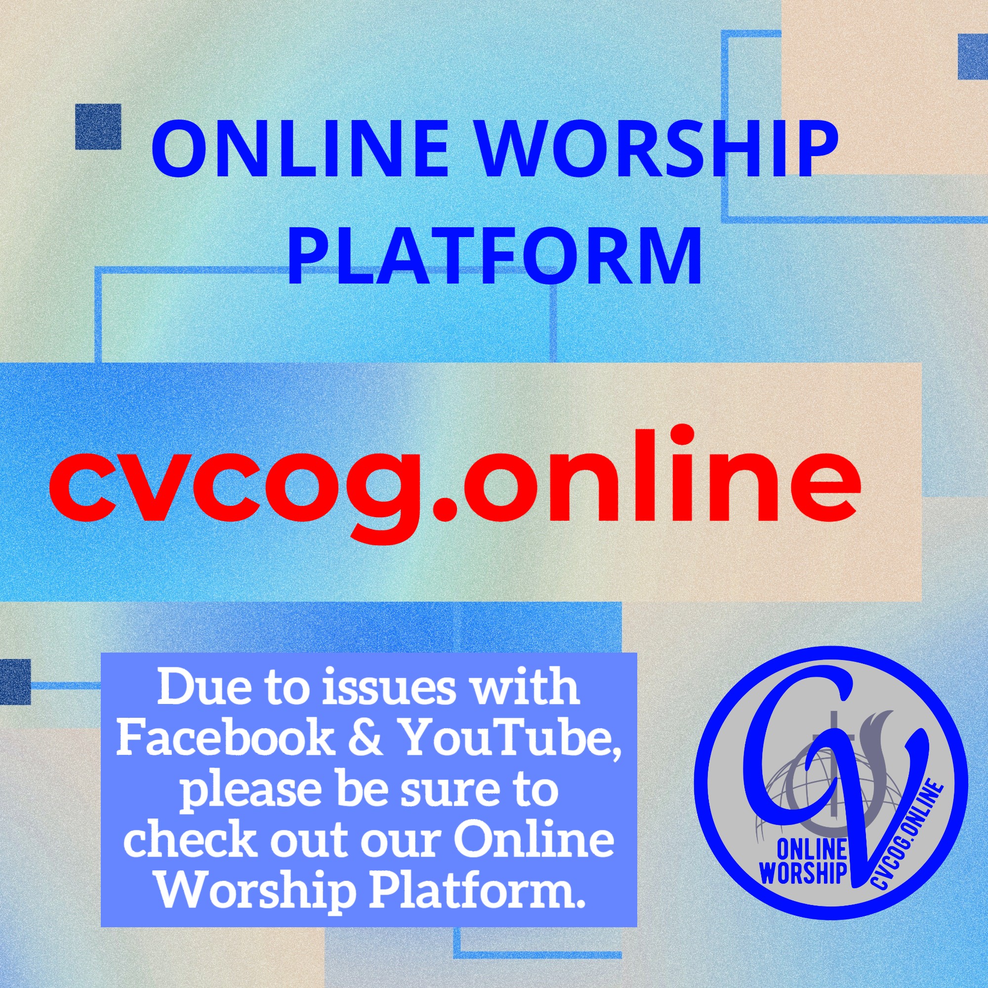 Online Worship Platform | Coosa Valley Church of God