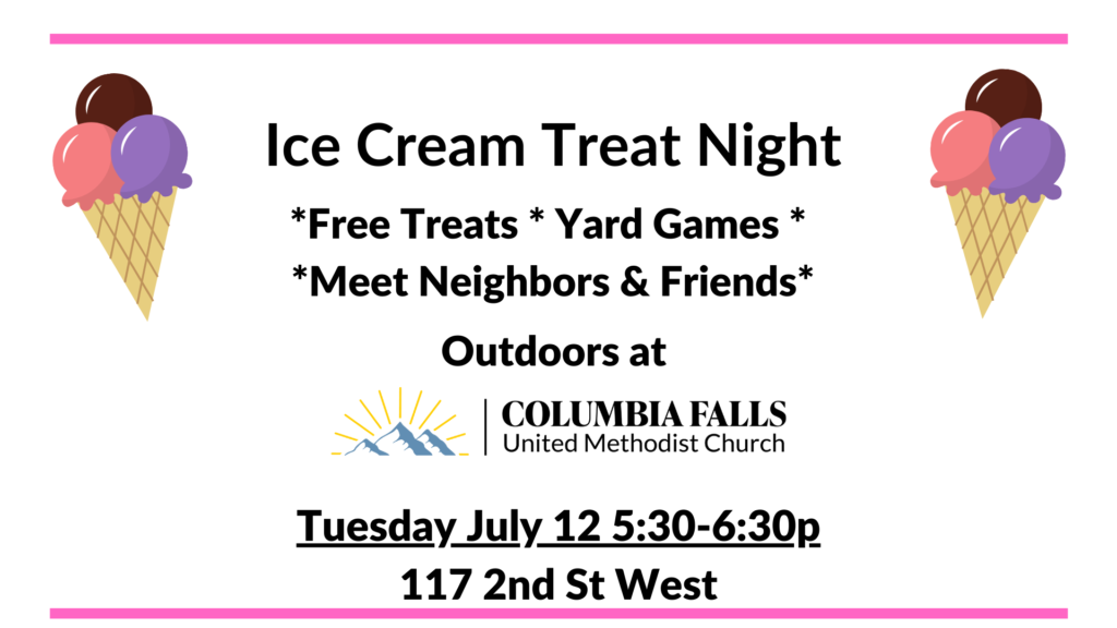 Ice Cream Treat Night