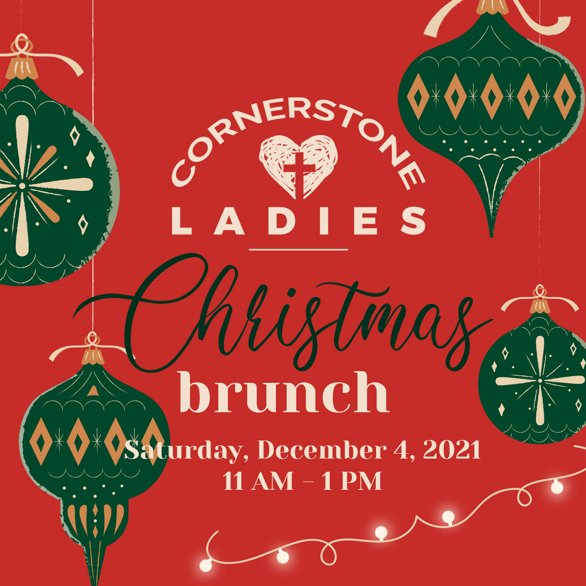 Ladies Christmas Brunch | Cornerstone Church