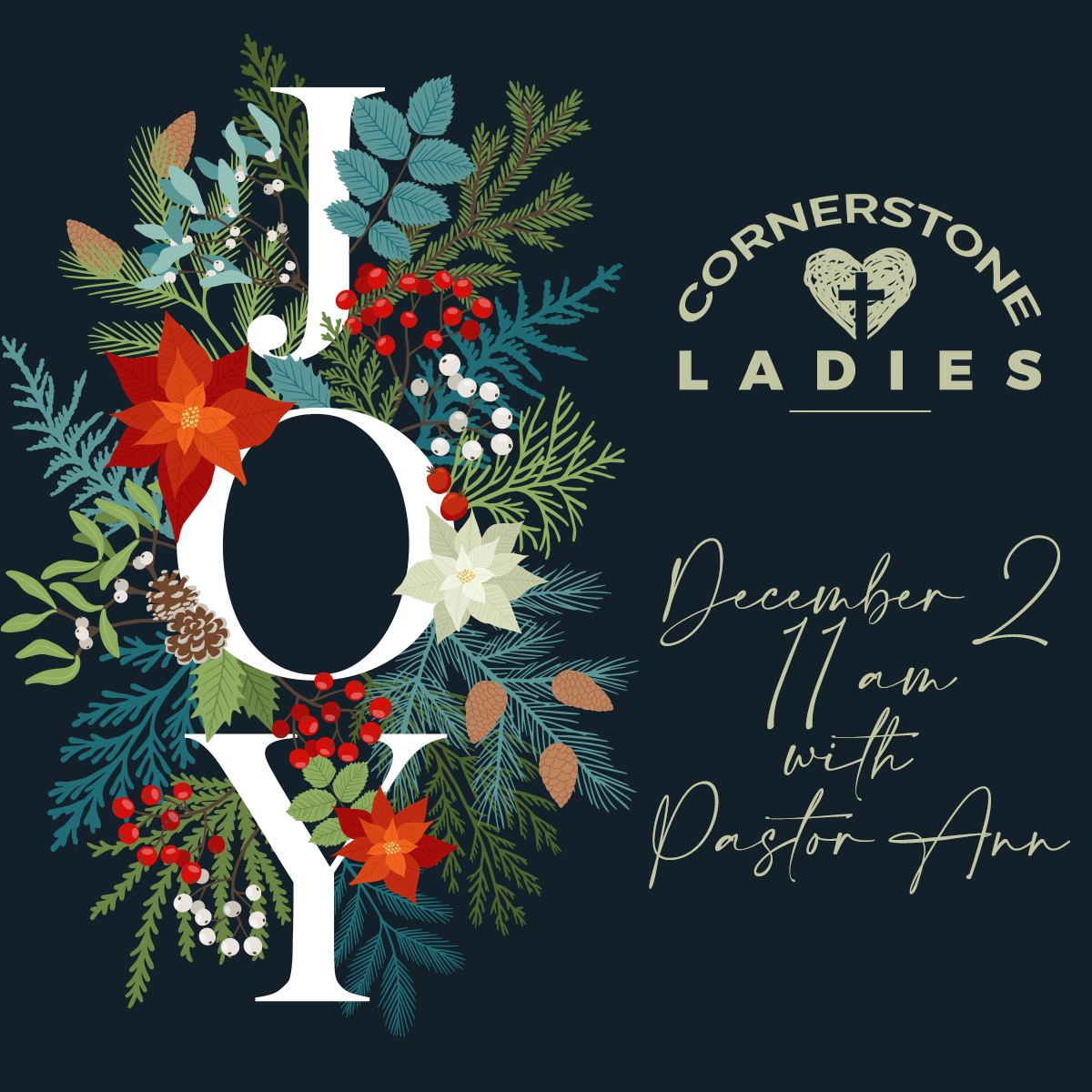 Ladies Christmas Brunch | Cornerstone Church