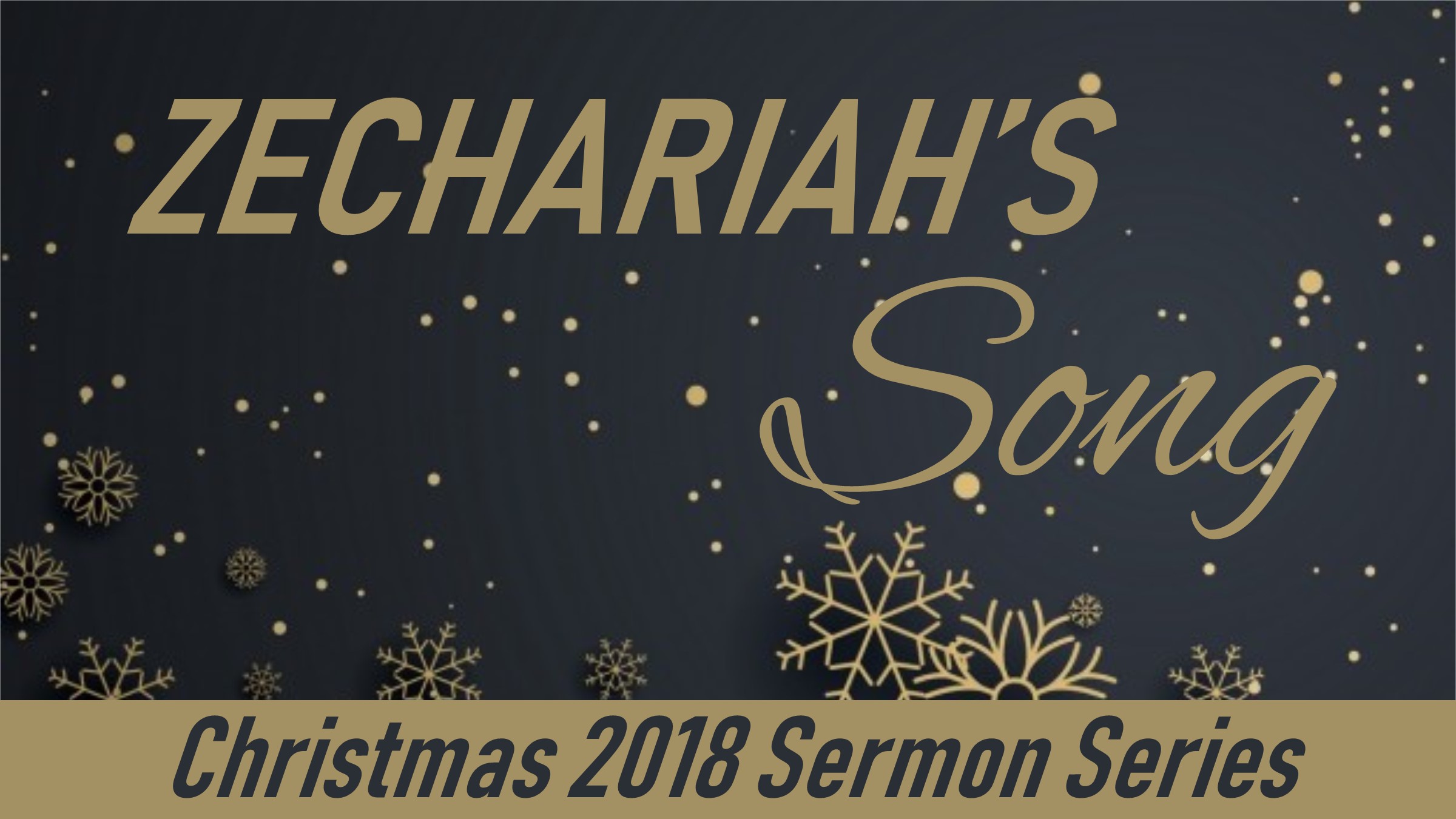 Zechariah’s Song: Praise from the Heart – Brandon Turk | First Baptist ...