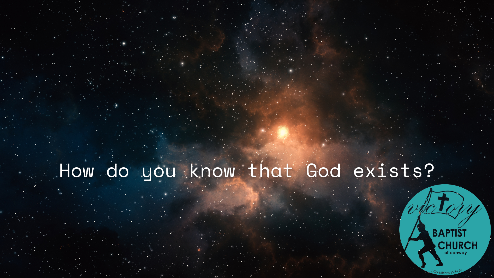 How Do You Know God Exists? The Heavens Declare It (Psalm 19:1)