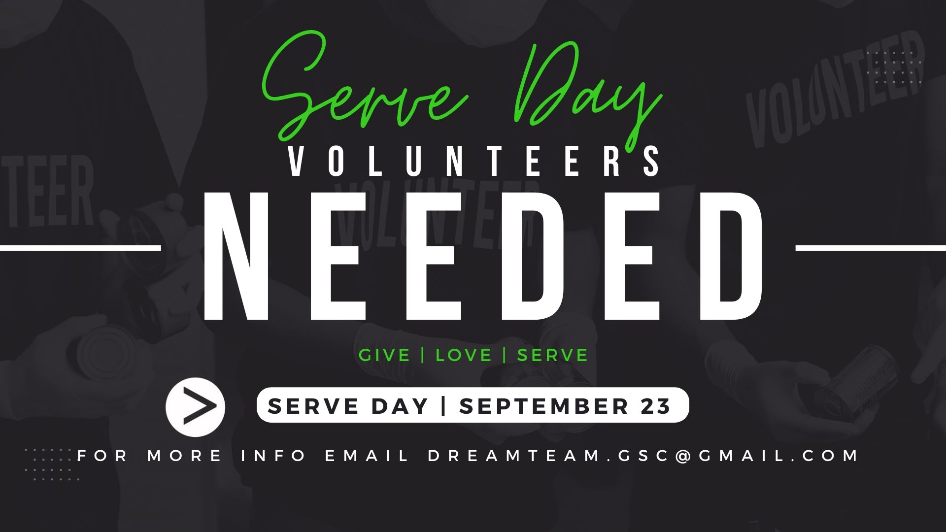 Serve Day Volunteer Sign Up | Greater Shiloh Church