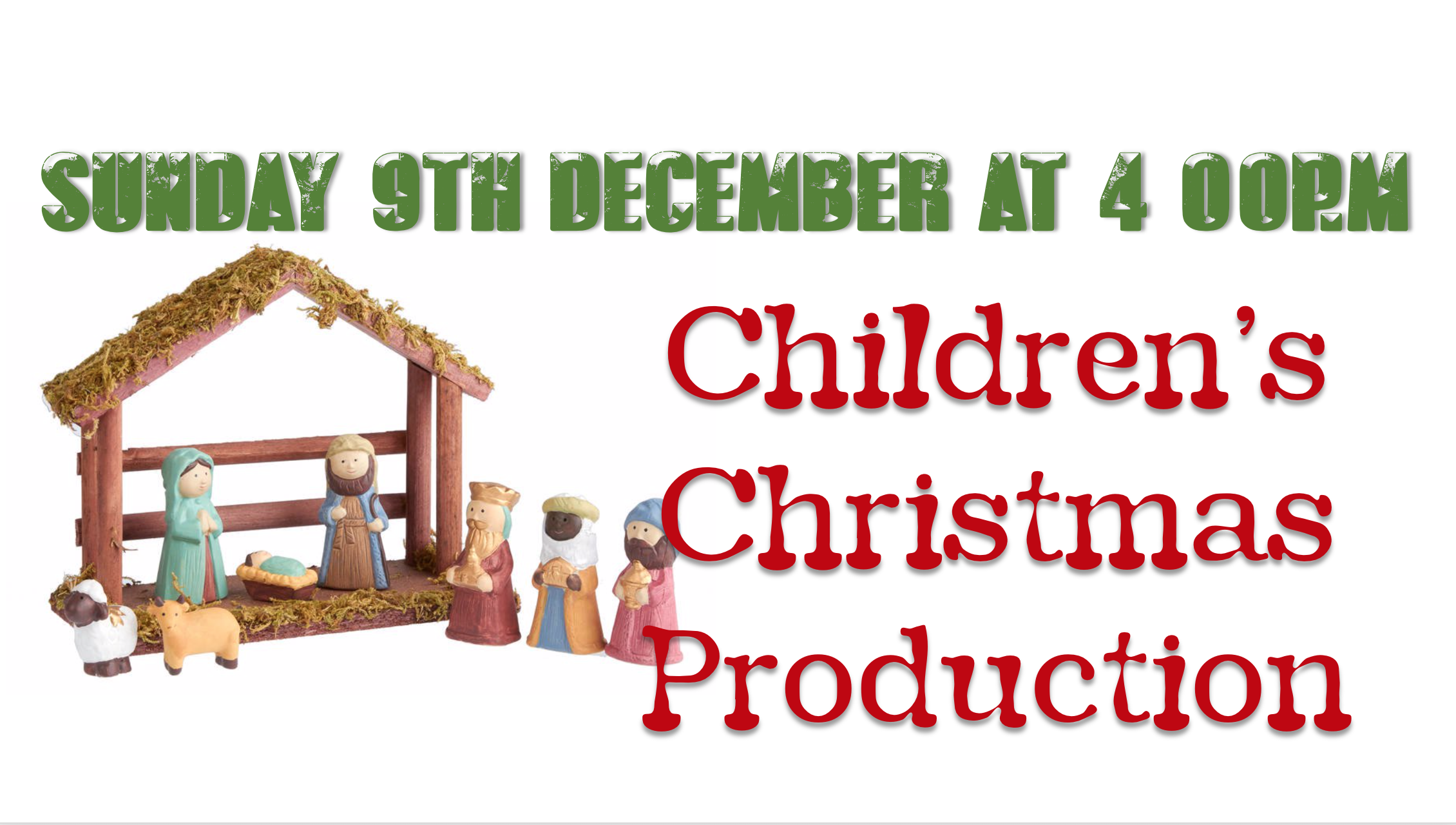 Children's Christmas Production