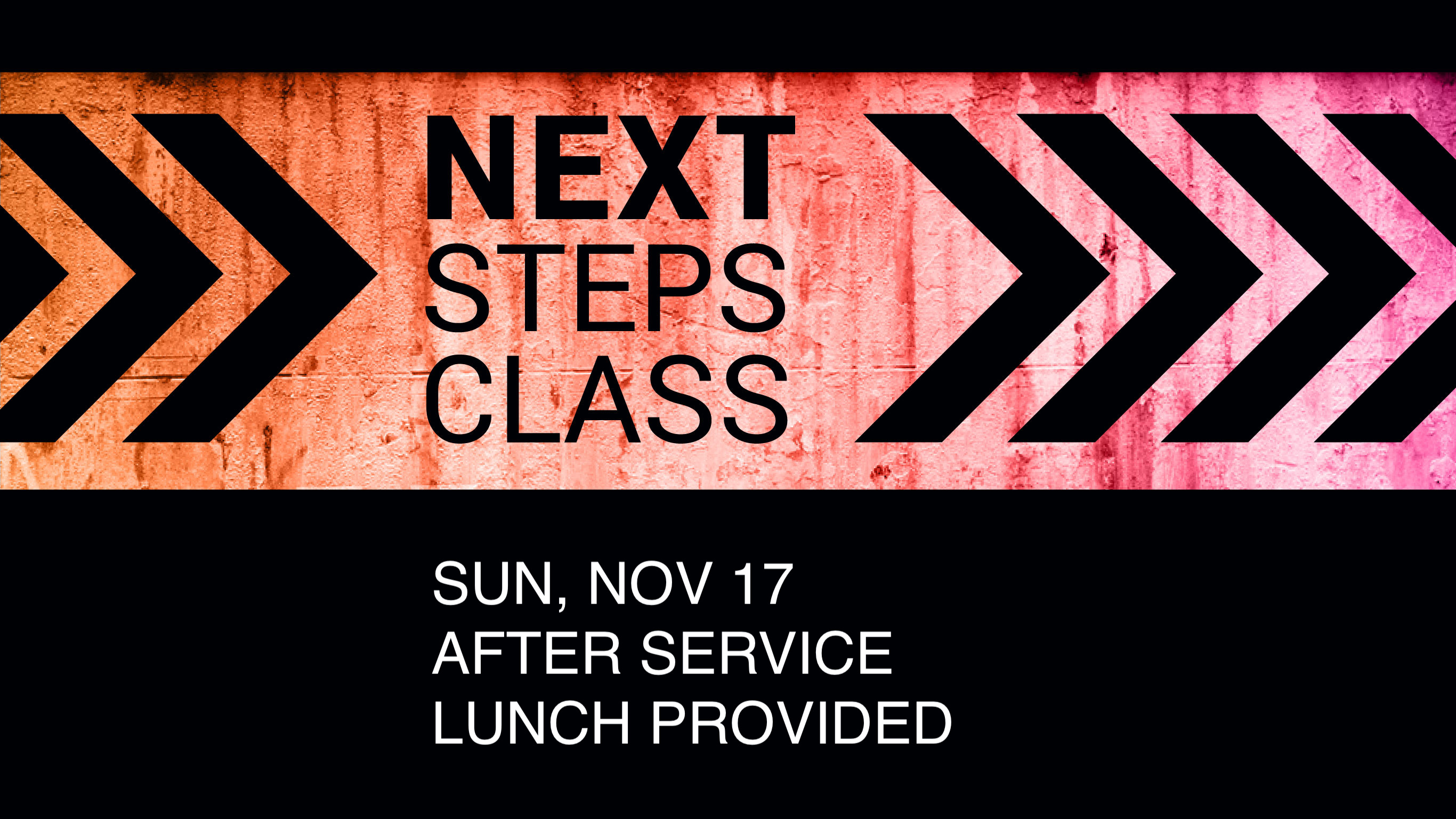 Next Steps Class | Central Community Church