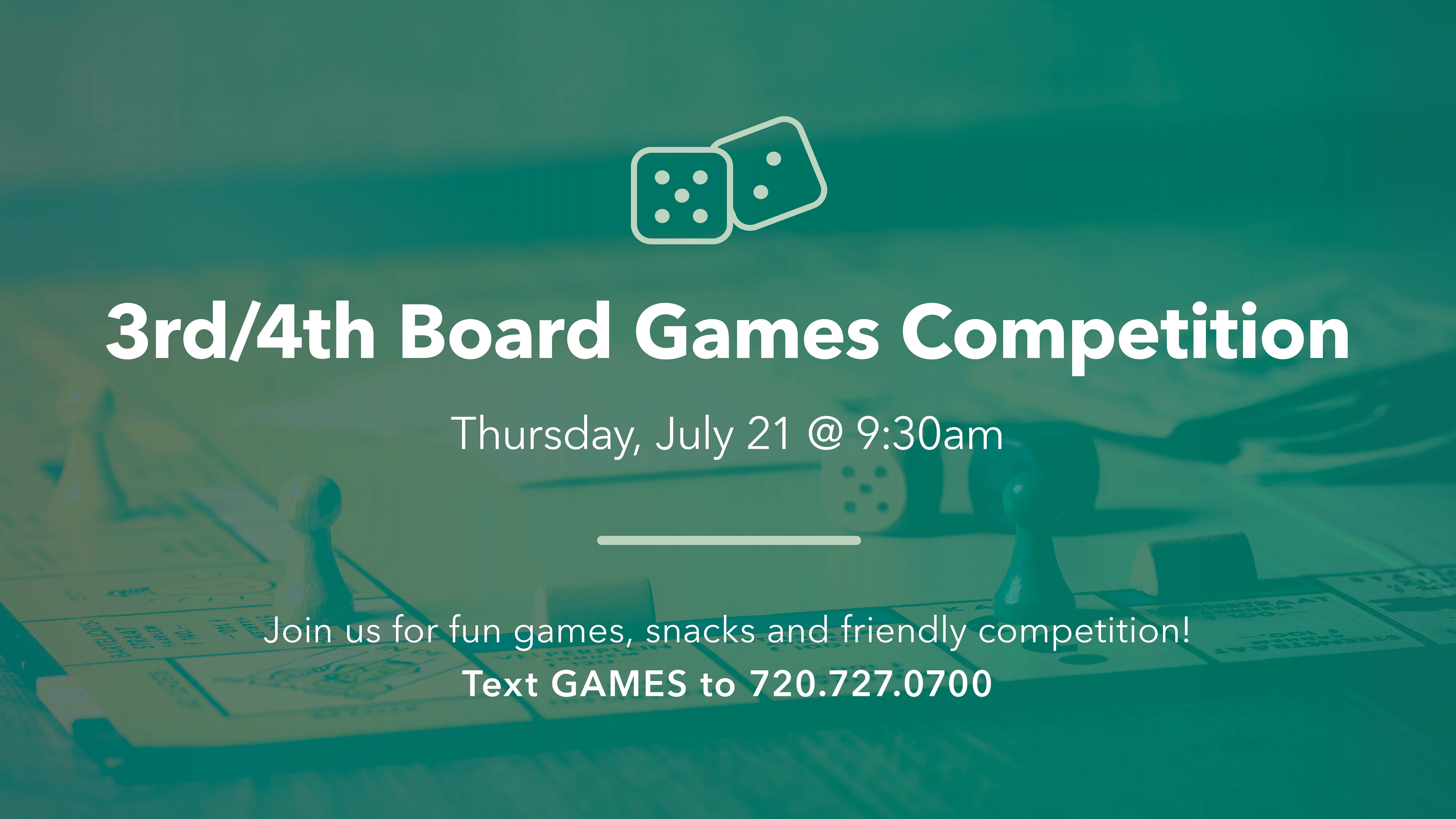 3rd/4th Grade Board Games Competition | Ken Caryl Church