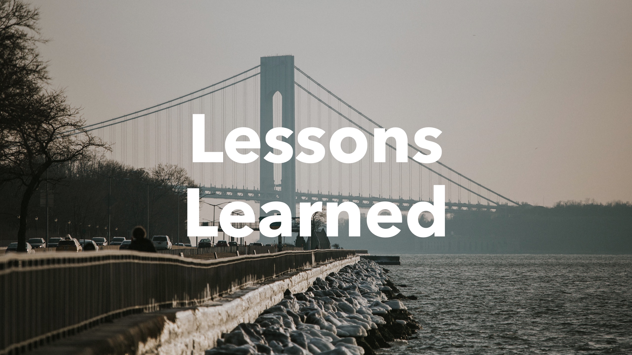 Lessons Learned (A Farewell Sermon) | Crossroads Christian Church