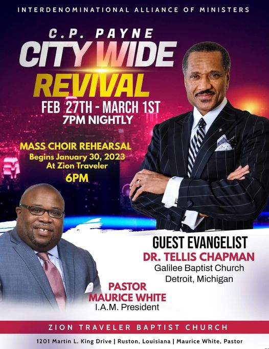 Events | Zion Traveler Baptist Church