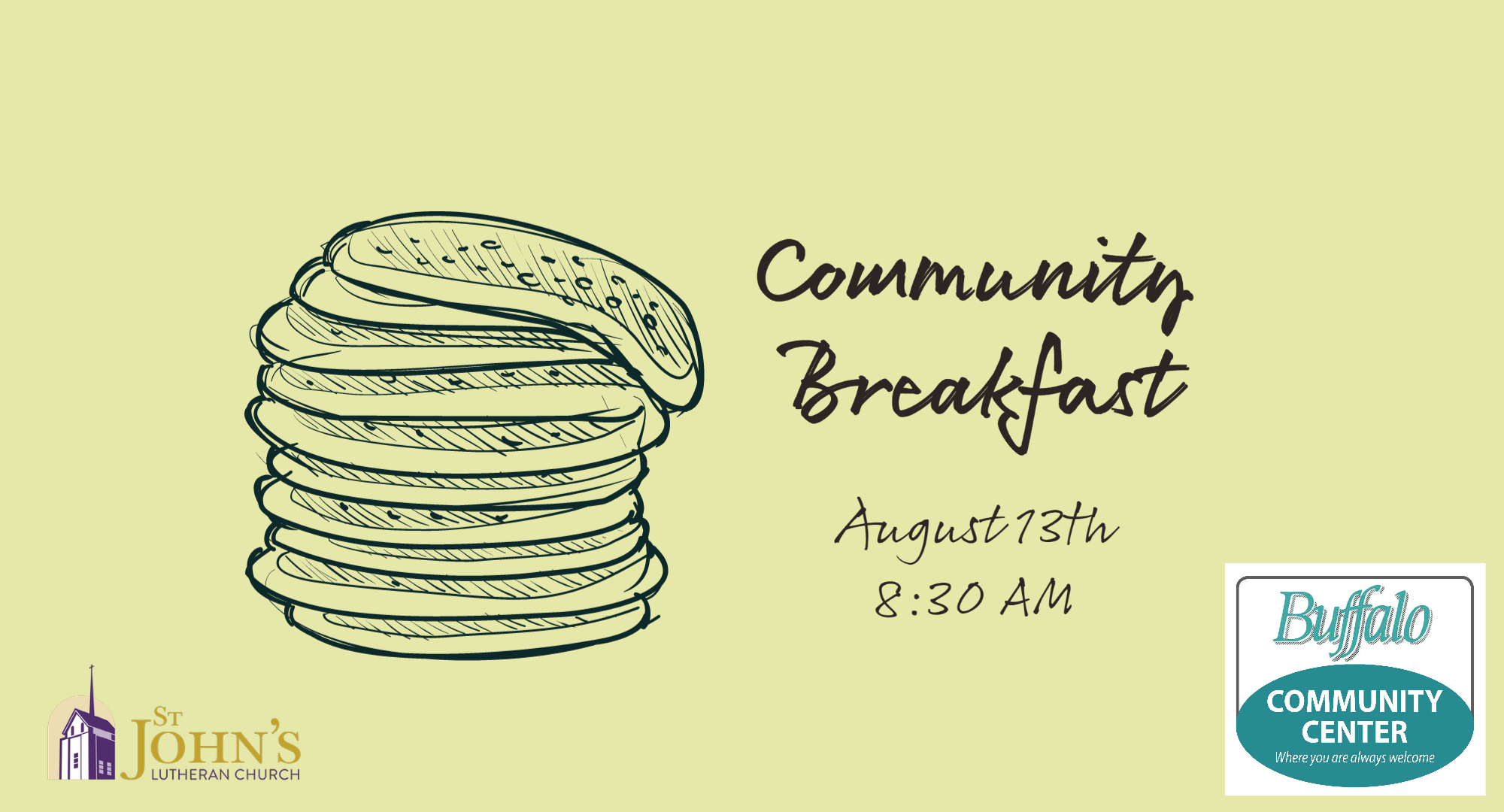 Community Breakfast | St. John's Lutheran Church