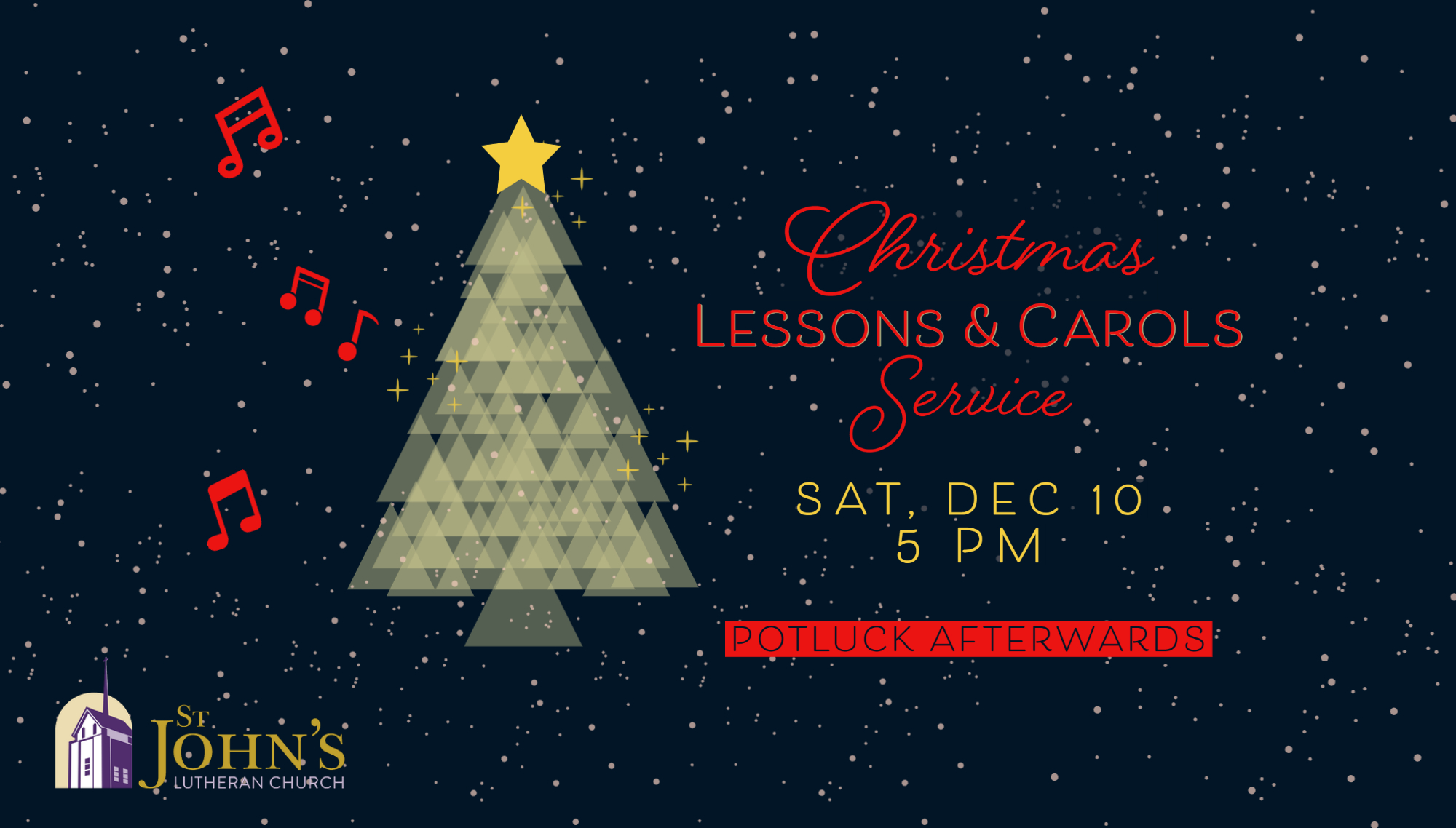 Lessons & Carols Service | St. John's Lutheran Church