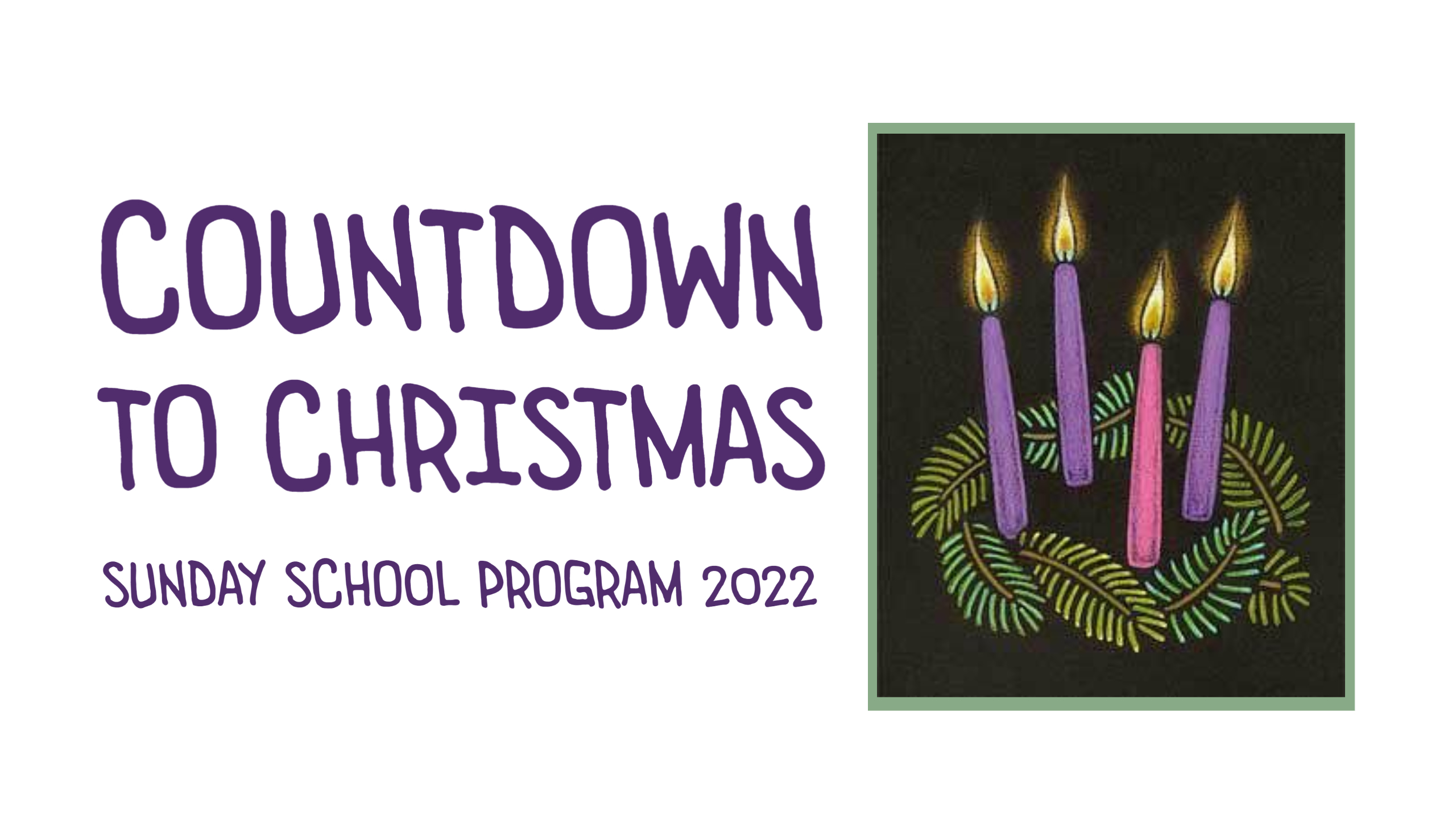 Sunday School Christmas Program | St. John's Lutheran Church