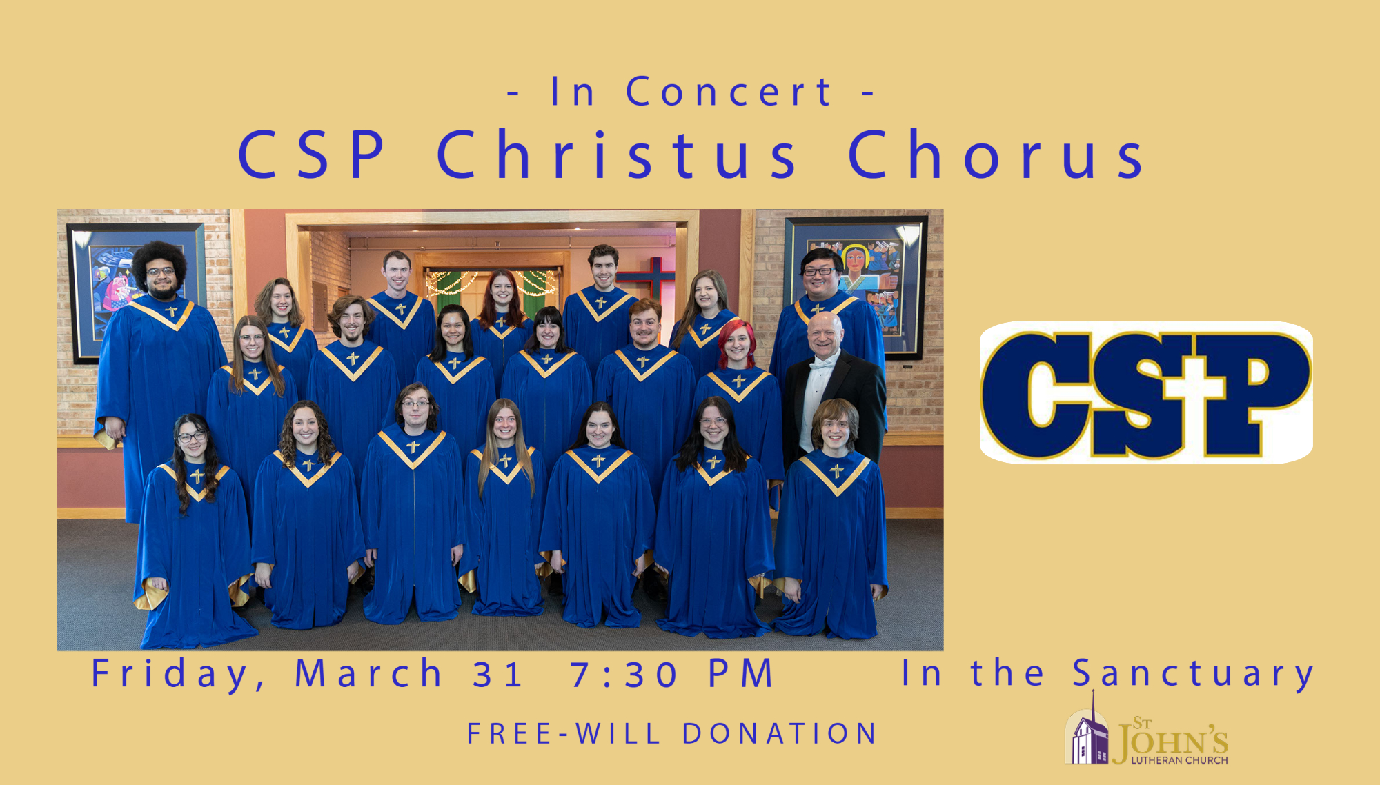 Choral Concert – Concordia University’s Christus Chorus | St. John's ...