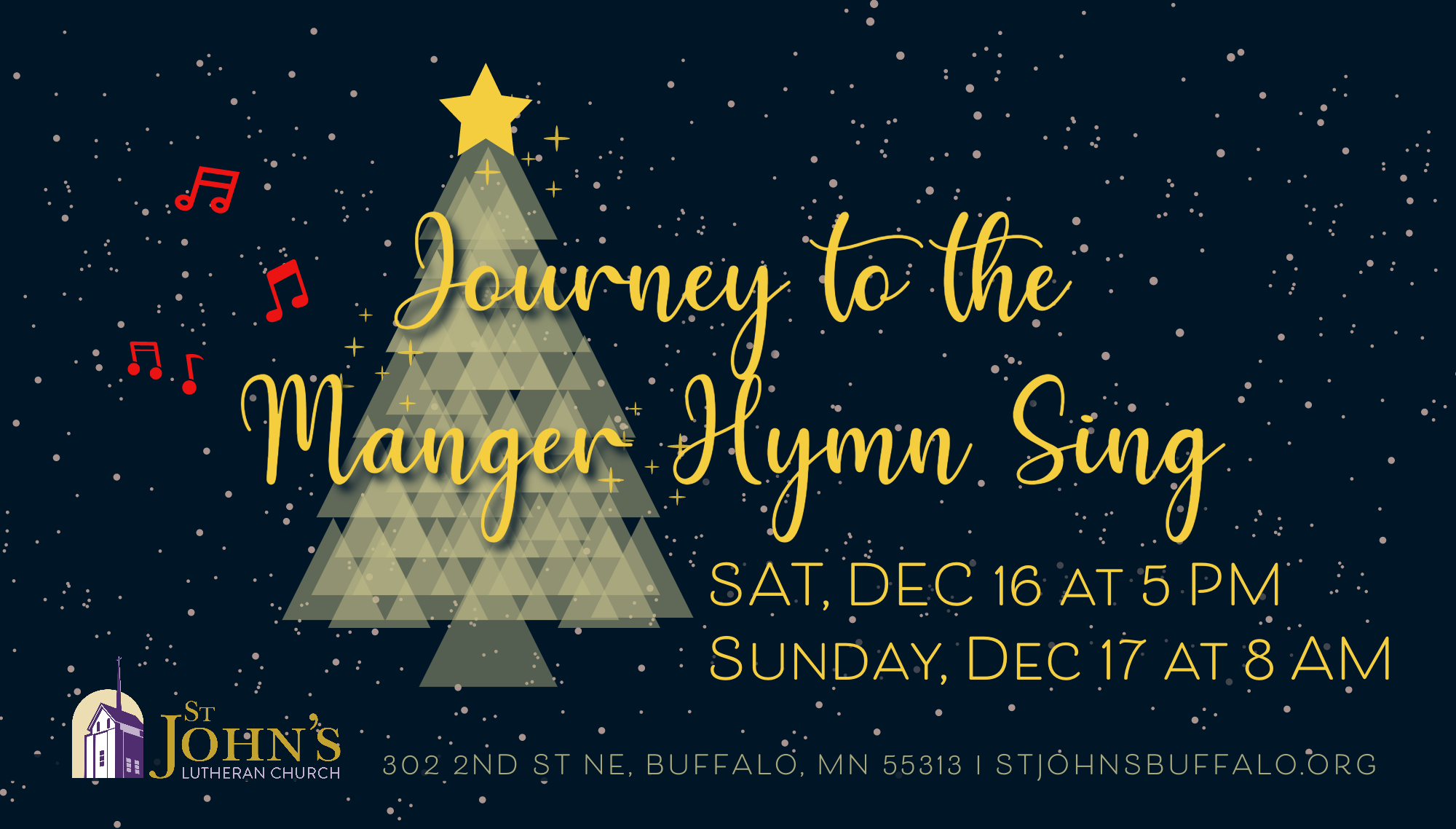 Journey to the Manger Hymn Sing | St. John's Lutheran Church