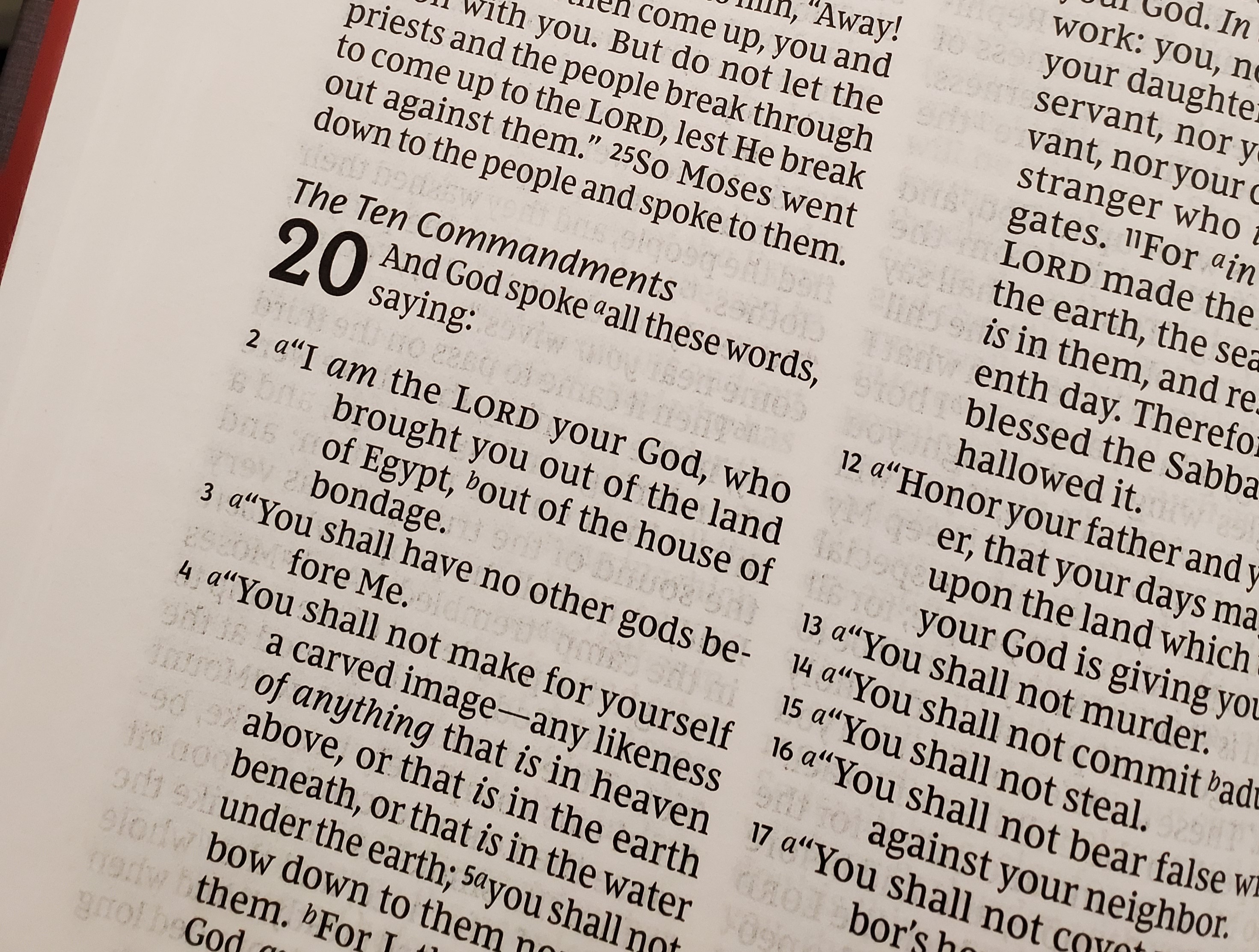 The Ten Commandments – Part 1 | Charity Baptist Church