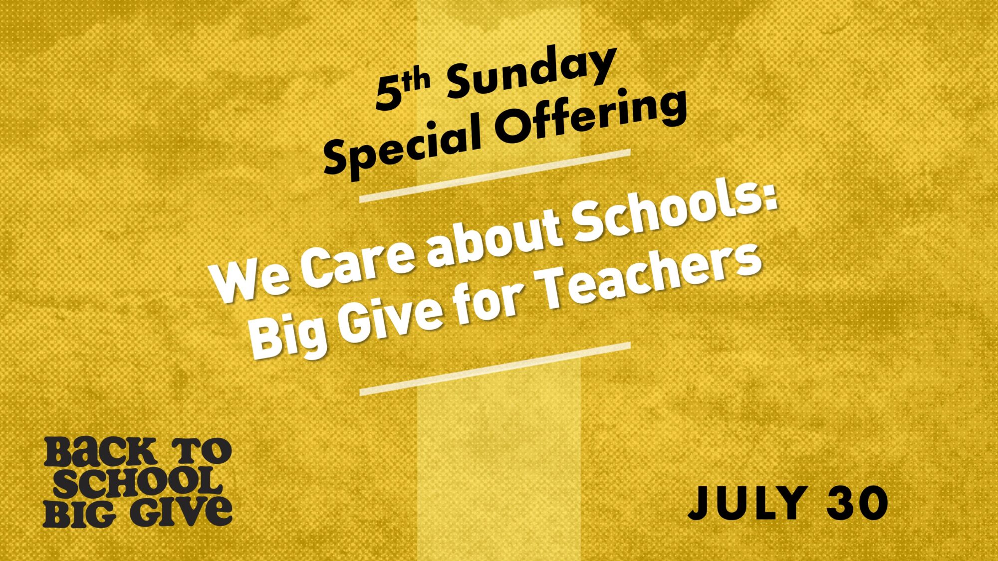 5th Sunday Offering | Mt Carmel Baptist Church