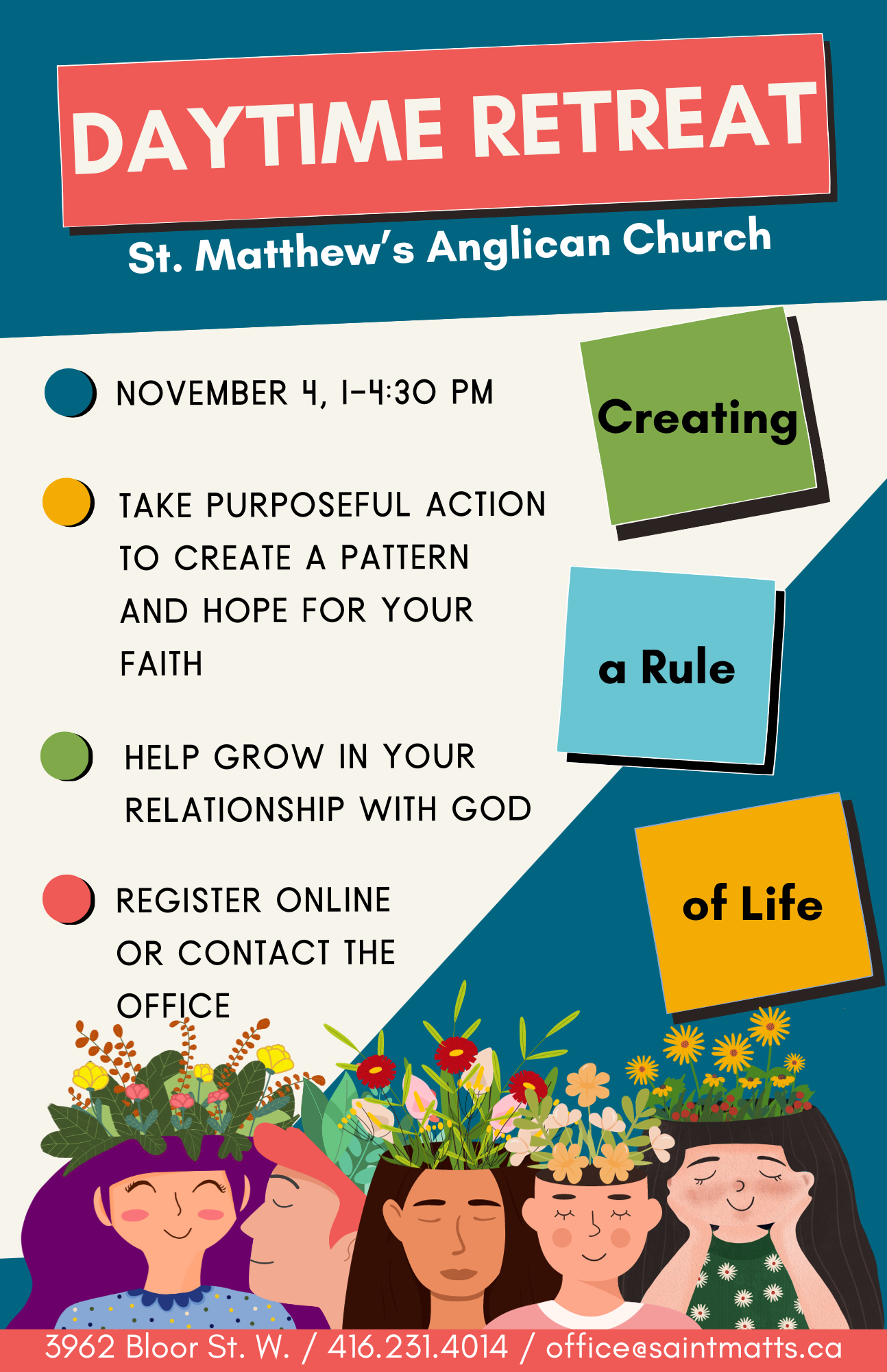 Daytime Retreat | St. Matthew's Anglican Church, Islington