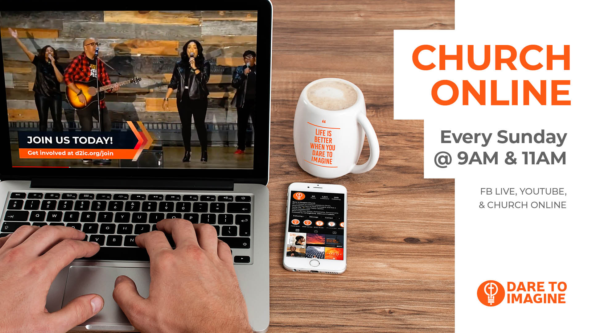 Church Online | Dare to Imagine Church