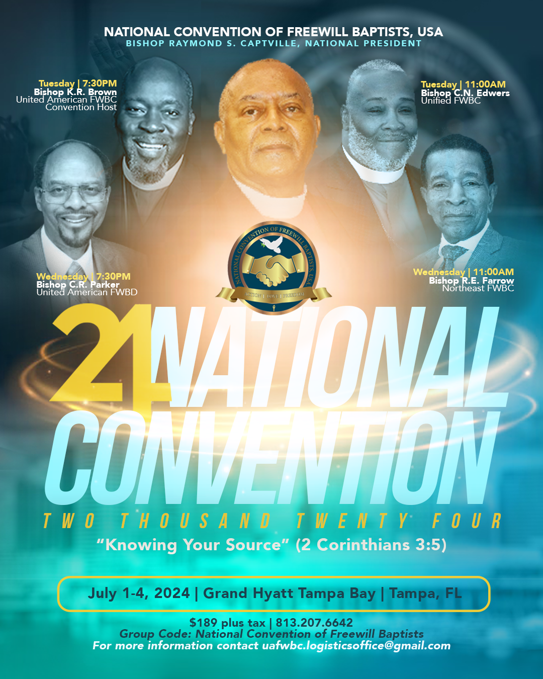 2024 National Convention of Free Will Baptists, USA | United American ...