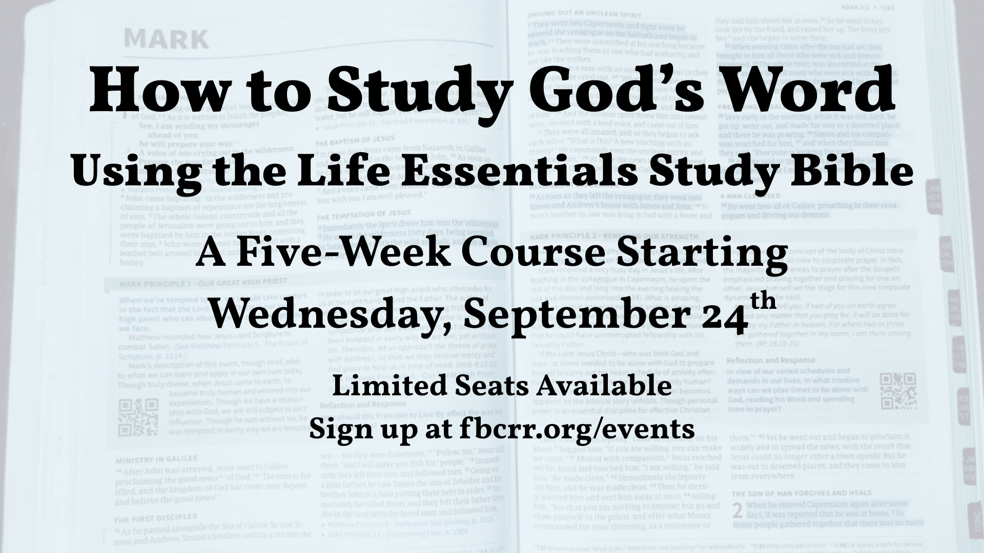How to Study God’s Word Using the Life Essentials Study Bible | First ...