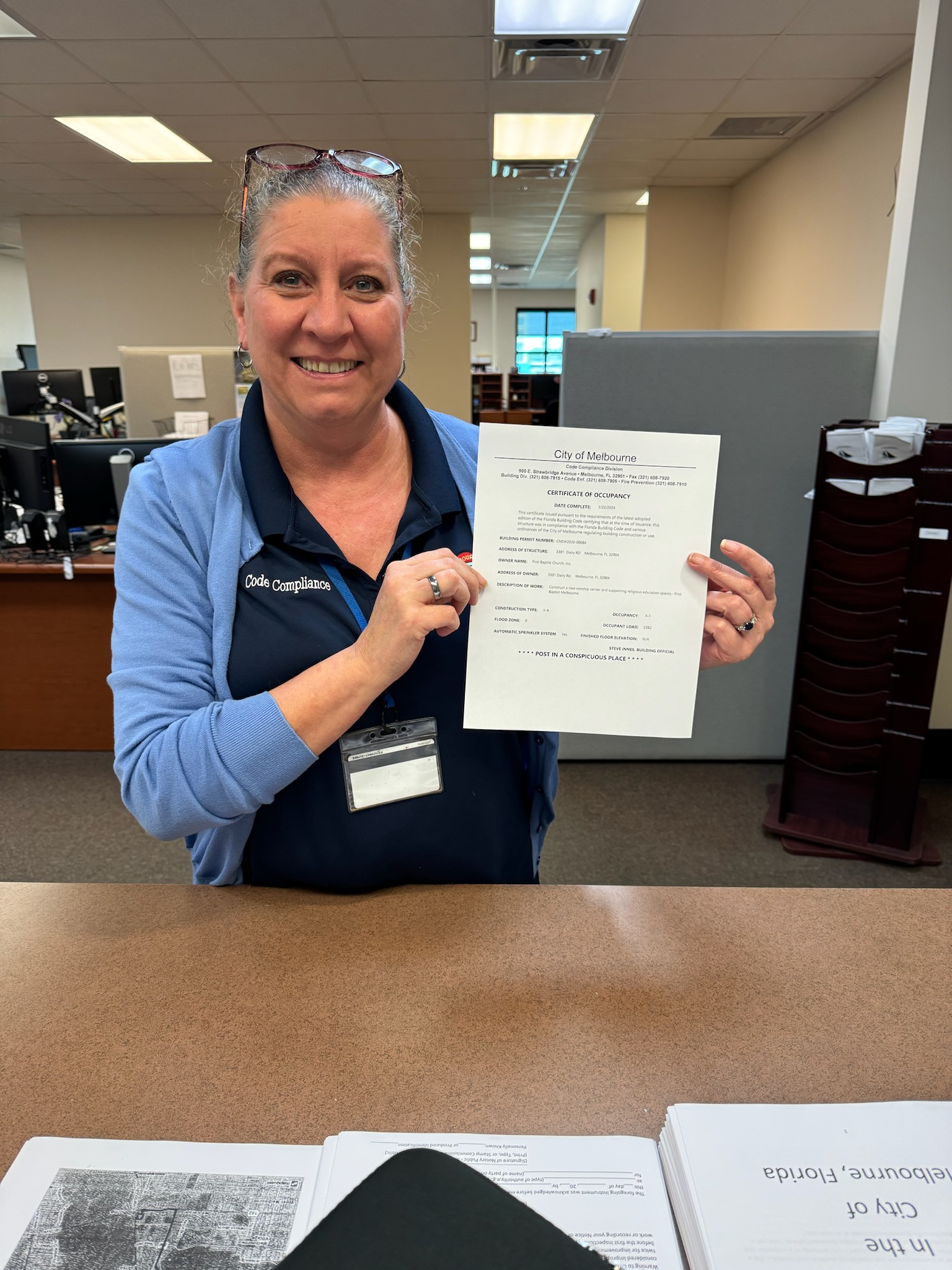 March 22 Update – We have a Certificate of Occupancy!! | First Baptist ...