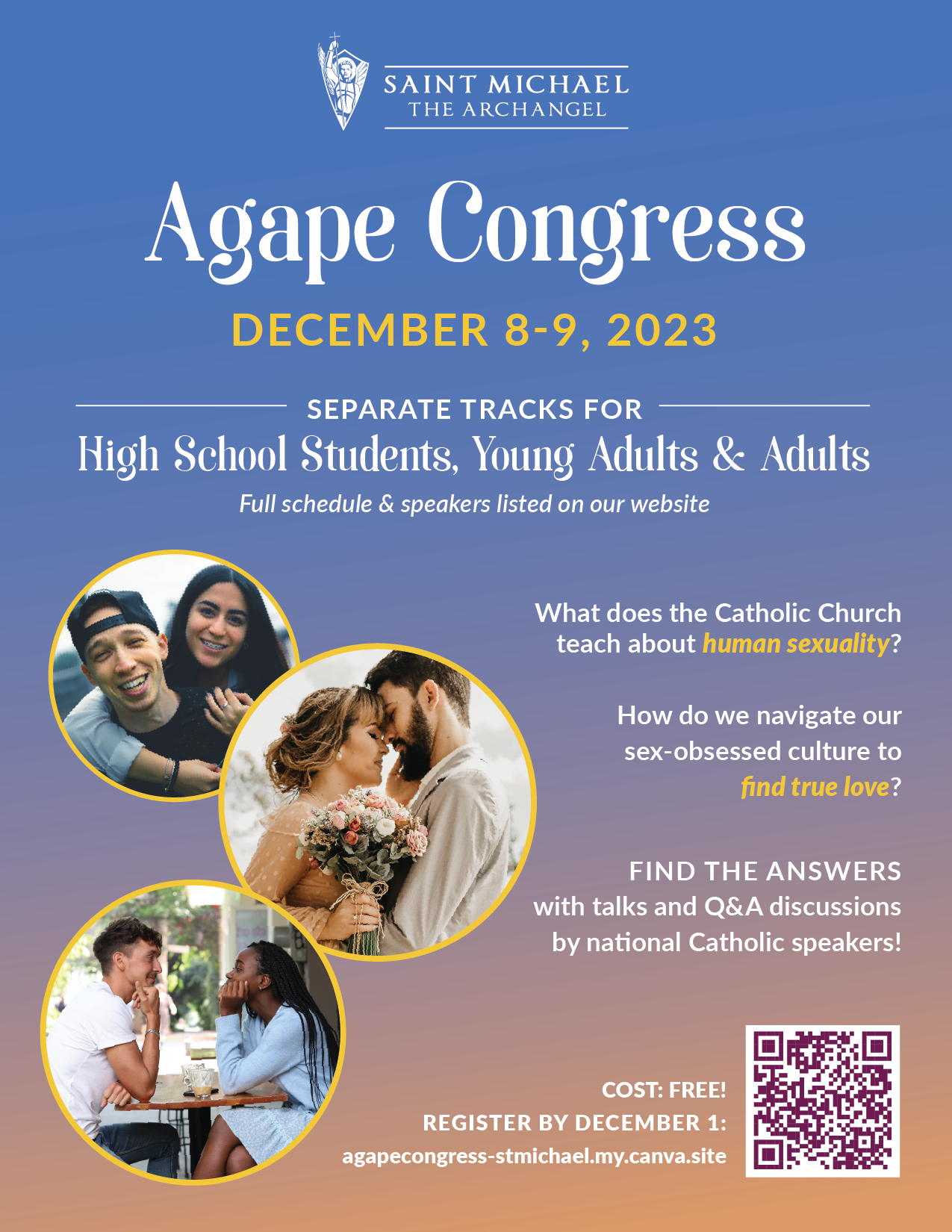 Agape Congress at St. Michael | Prince of Peace Catholic Community
