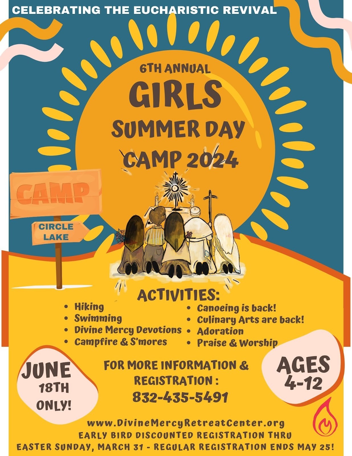 Girls Summer Day Camp at Circle Lake Retreat Center | Prince of Peace ...