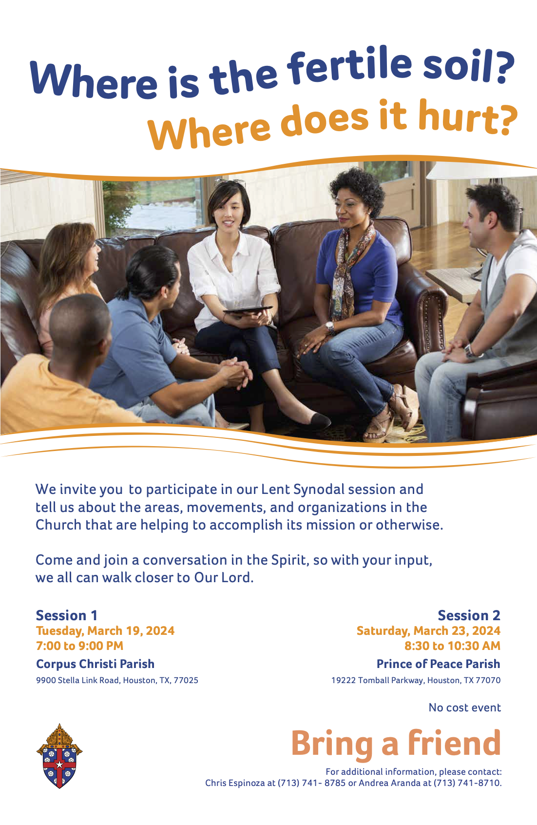 Lent Synodal Session | Prince of Peace Catholic Community