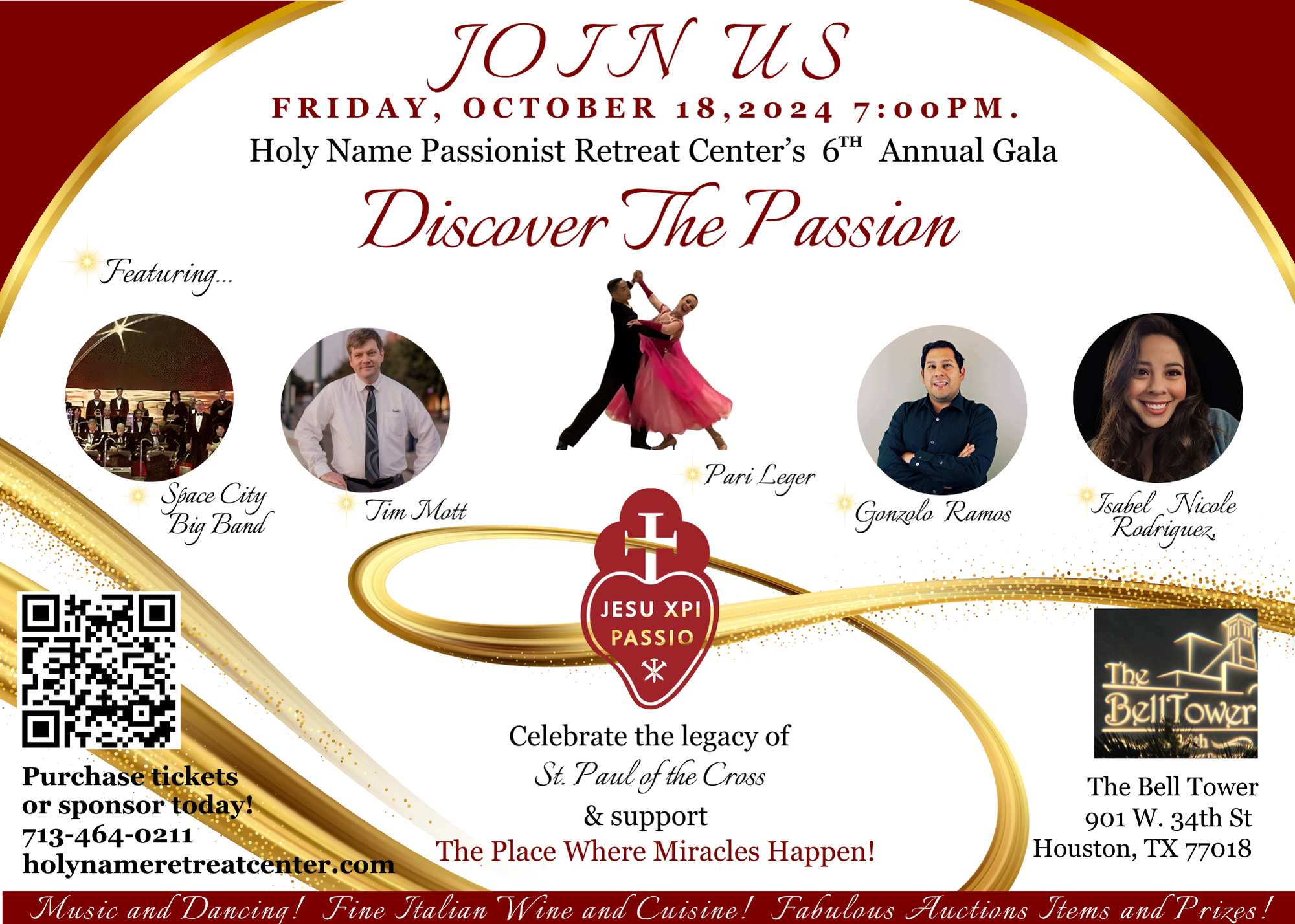 Holy Name Retreat Gala | Prince of Peace Catholic Community
