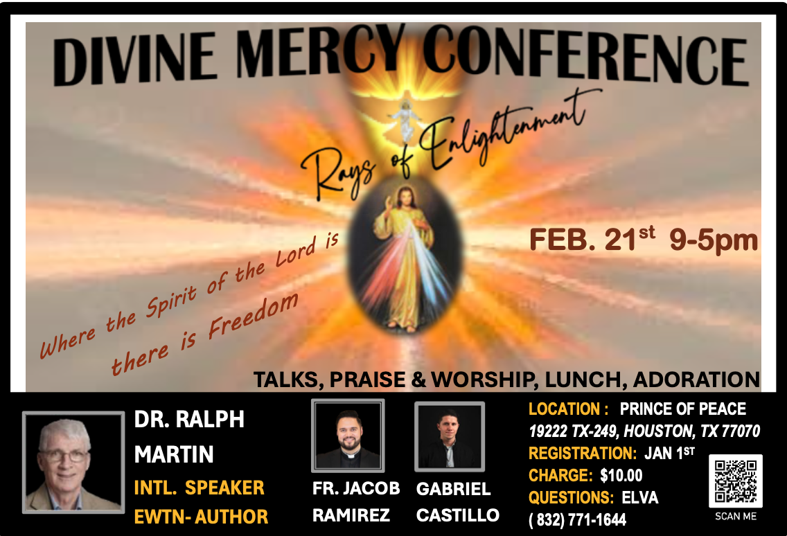 Divine Mercy Conference | Prince of Peace Catholic Community